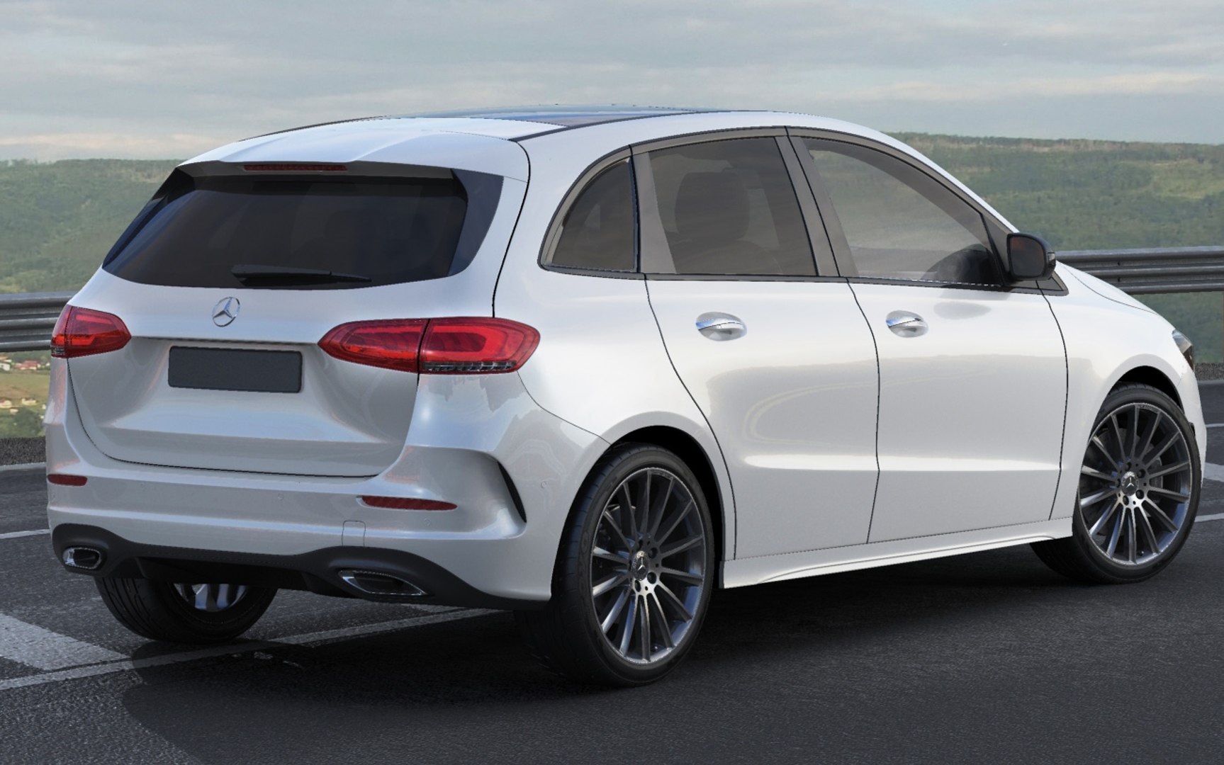 Mercedes B B-class Model - TurboSquid 1346731