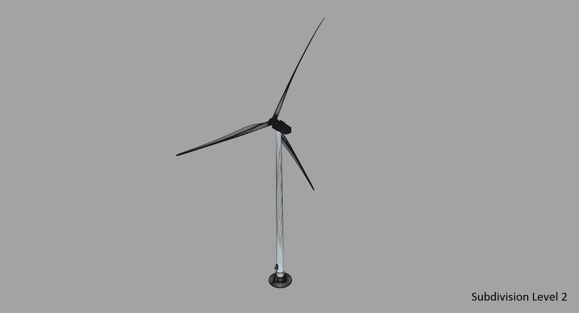 3d Model Wind Turbine