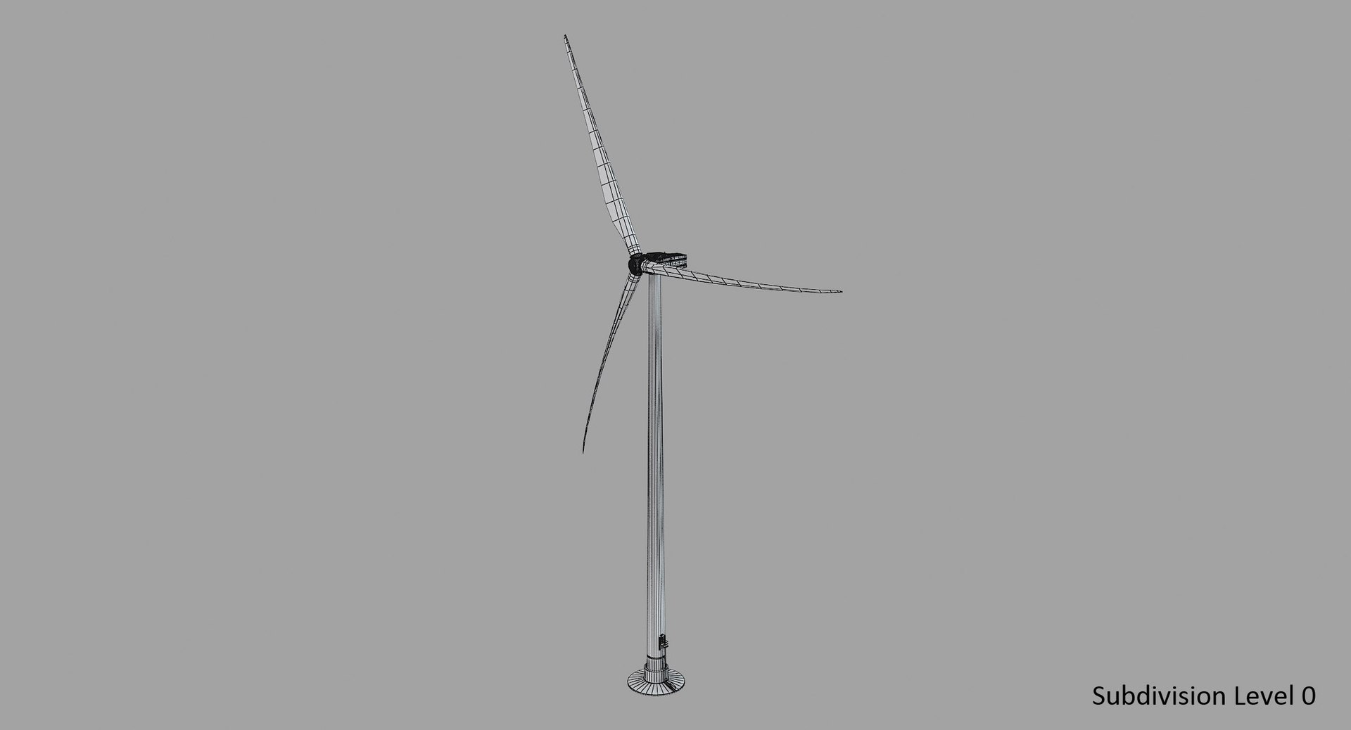 3d Model Wind Turbine
