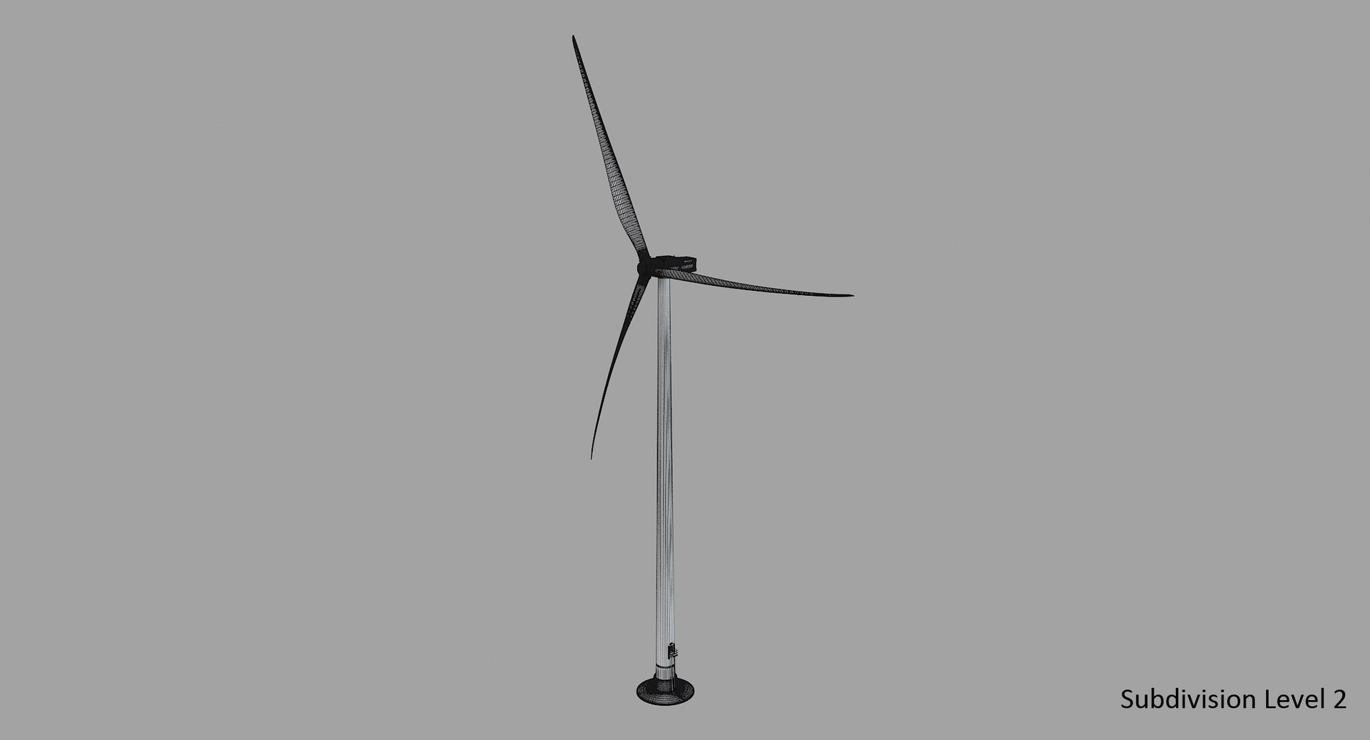 3d Model Wind Turbine