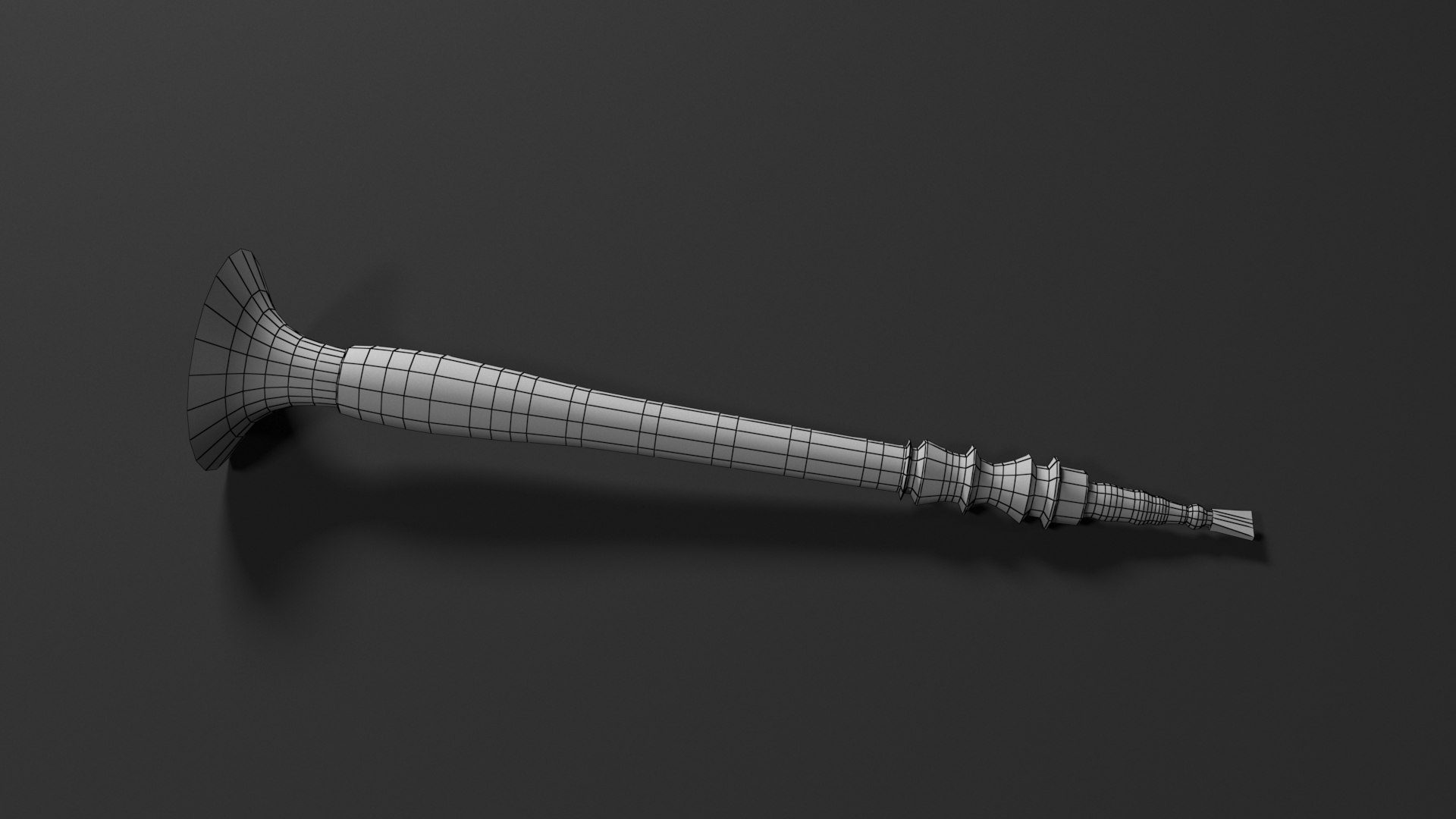Shehnai,Flute 3D Model - TurboSquid 1855467