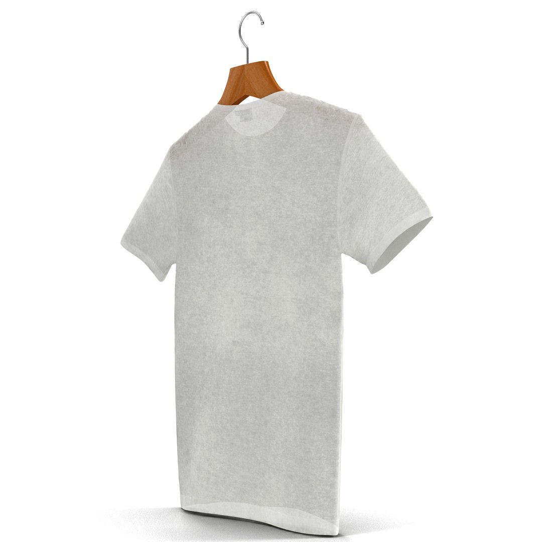 Hanging T Shirt 3d Model