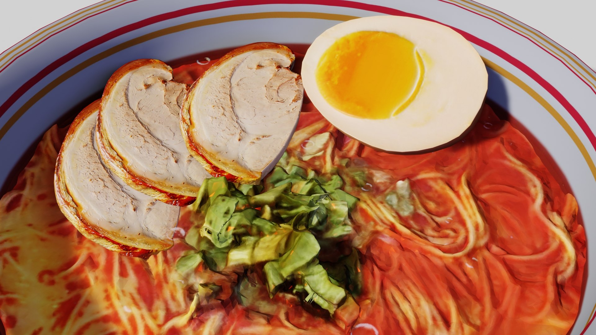 3D Ramen Model - TurboSquid 2308682