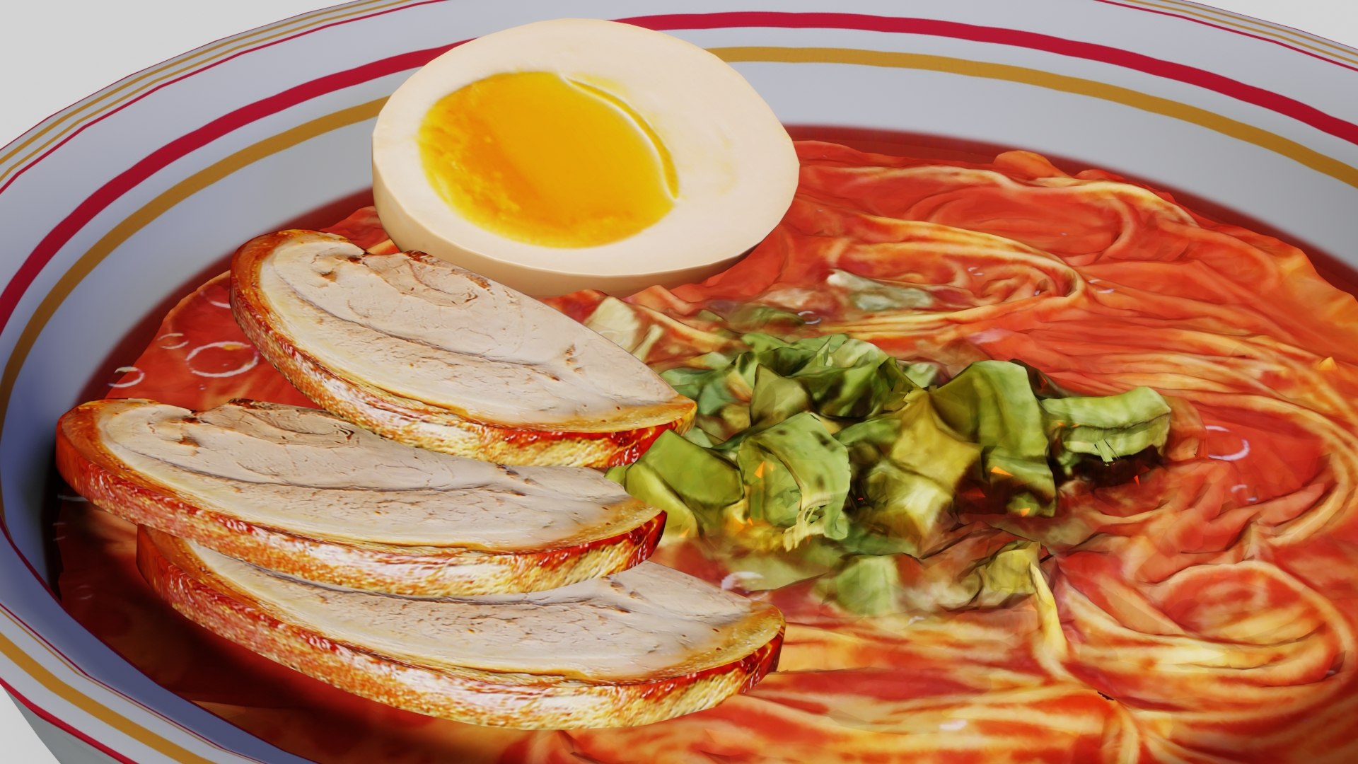 3D Ramen Model - TurboSquid 2308682