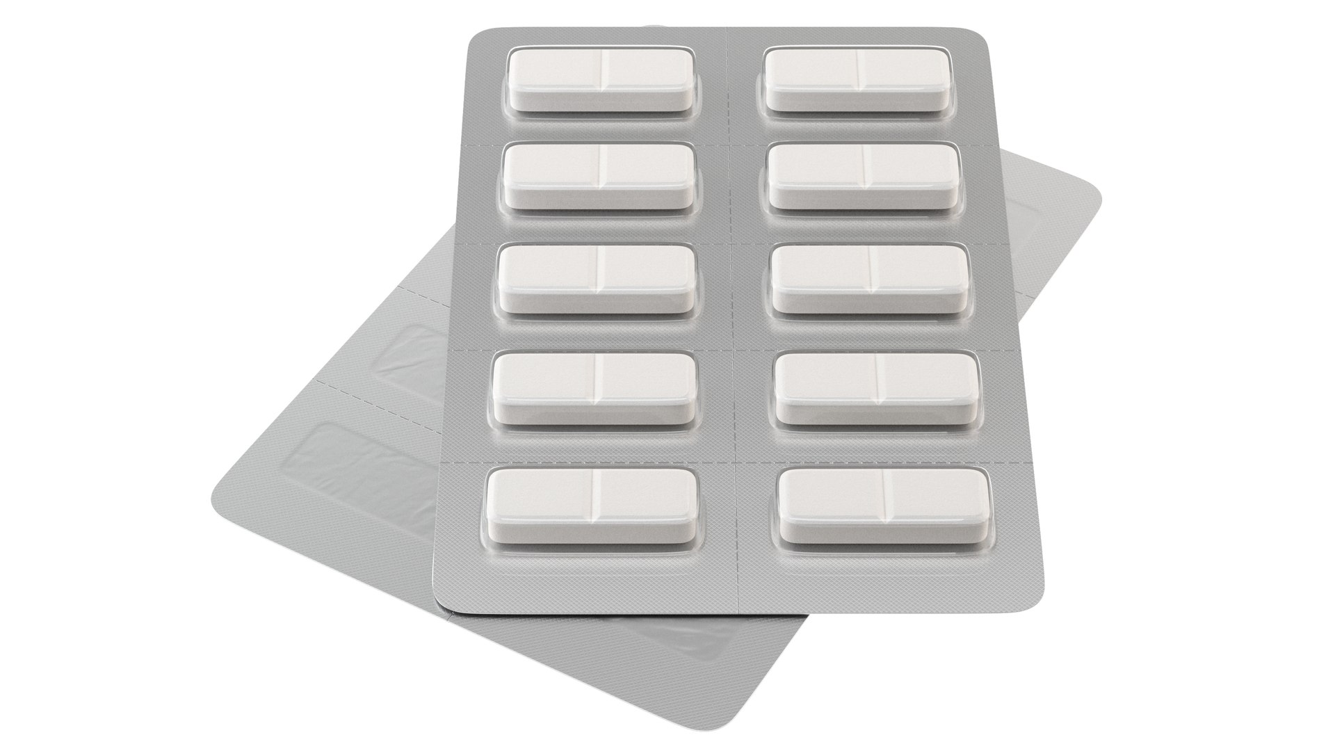 3D Pills Blister Pack - TurboSquid 2152583