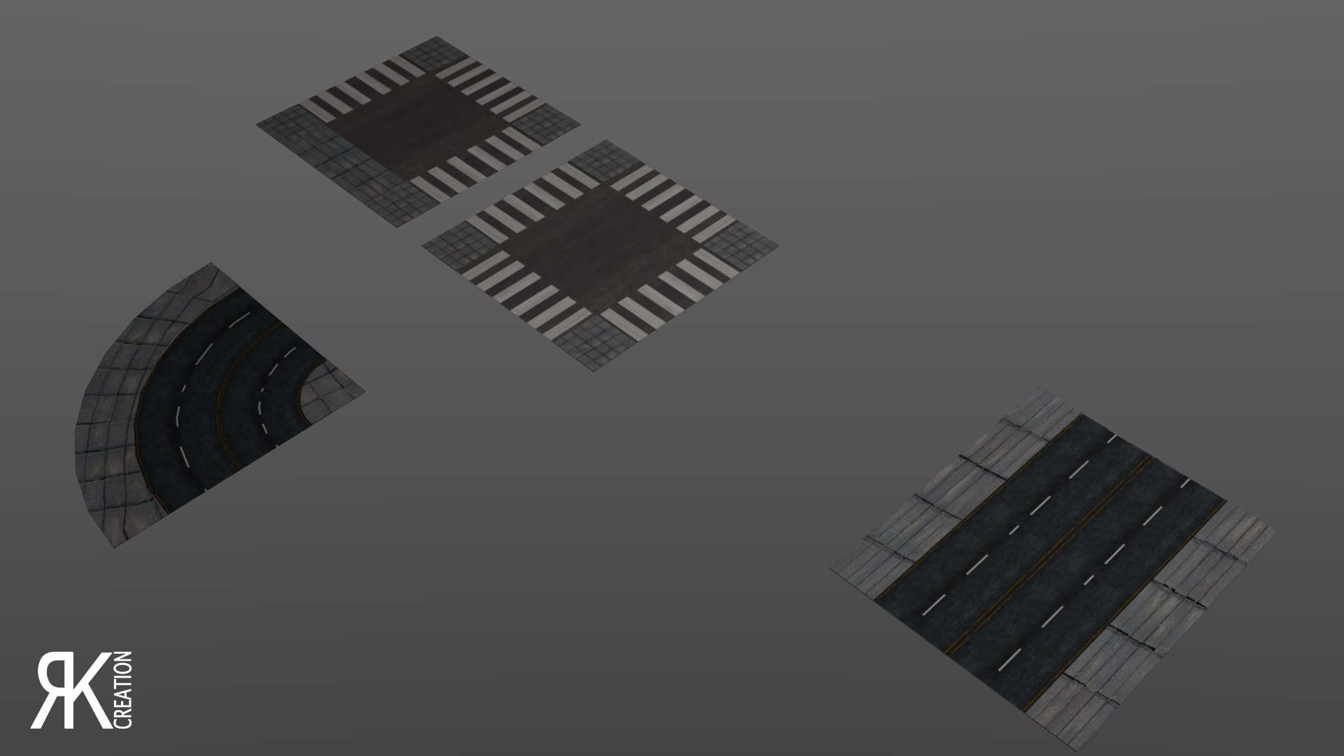 Free Roads 3D Model - TurboSquid 1195815