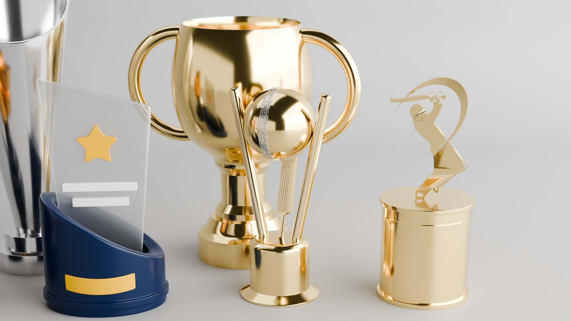 Premium 3D Trophy Models Pack 3D Model - TurboSquid 2387530