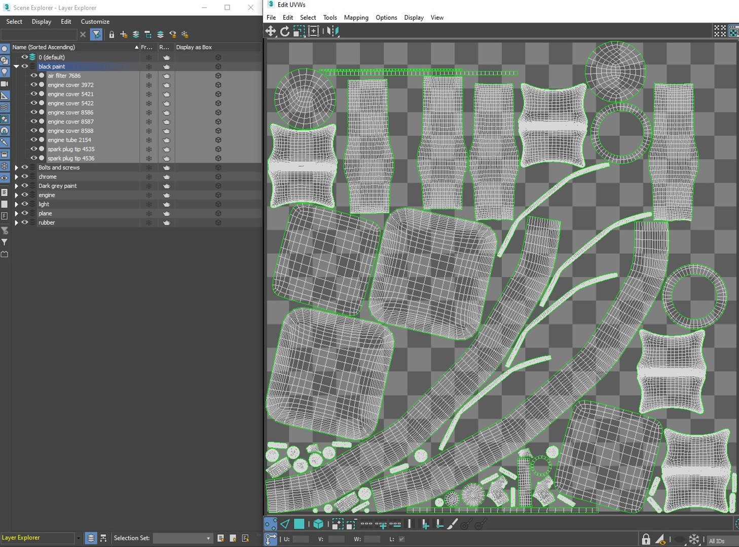 3D Motorcycle Base 5 - TurboSquid 2365386