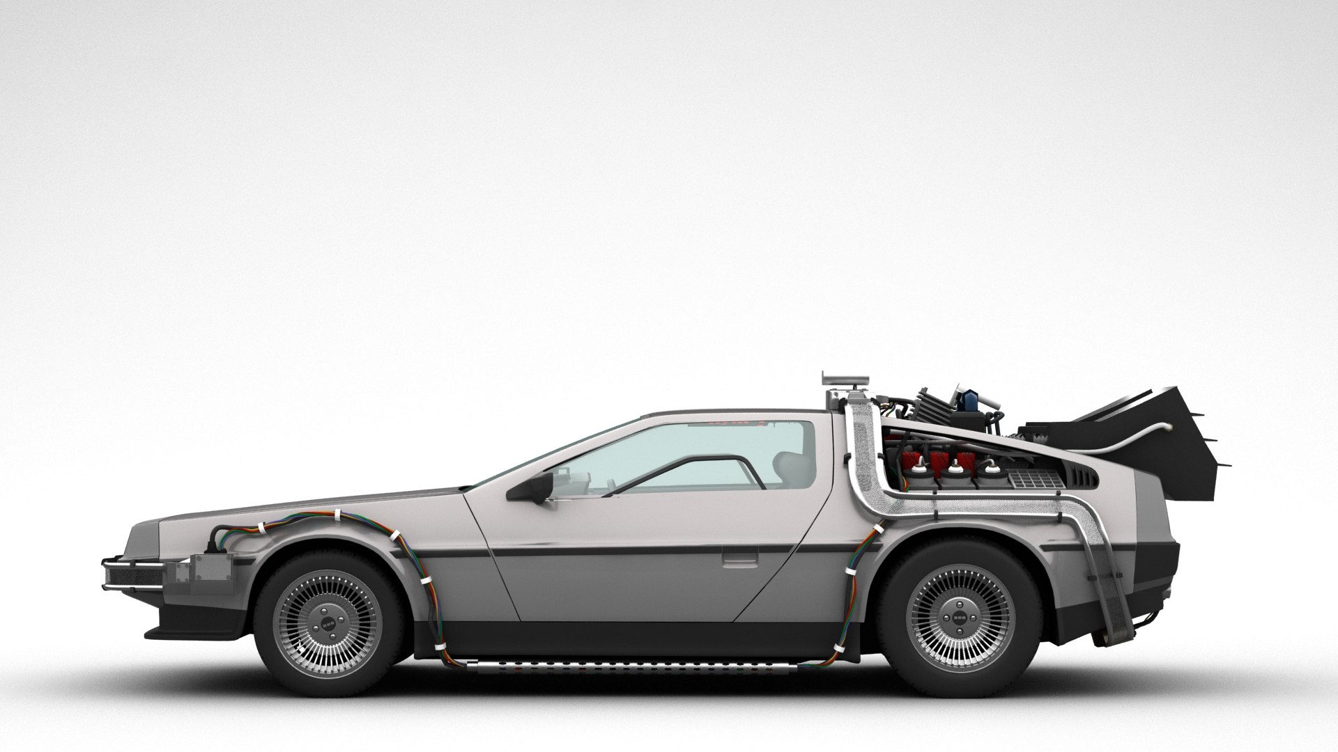 Delorean Time Machine Episode 1 3D - TurboSquid 2011665