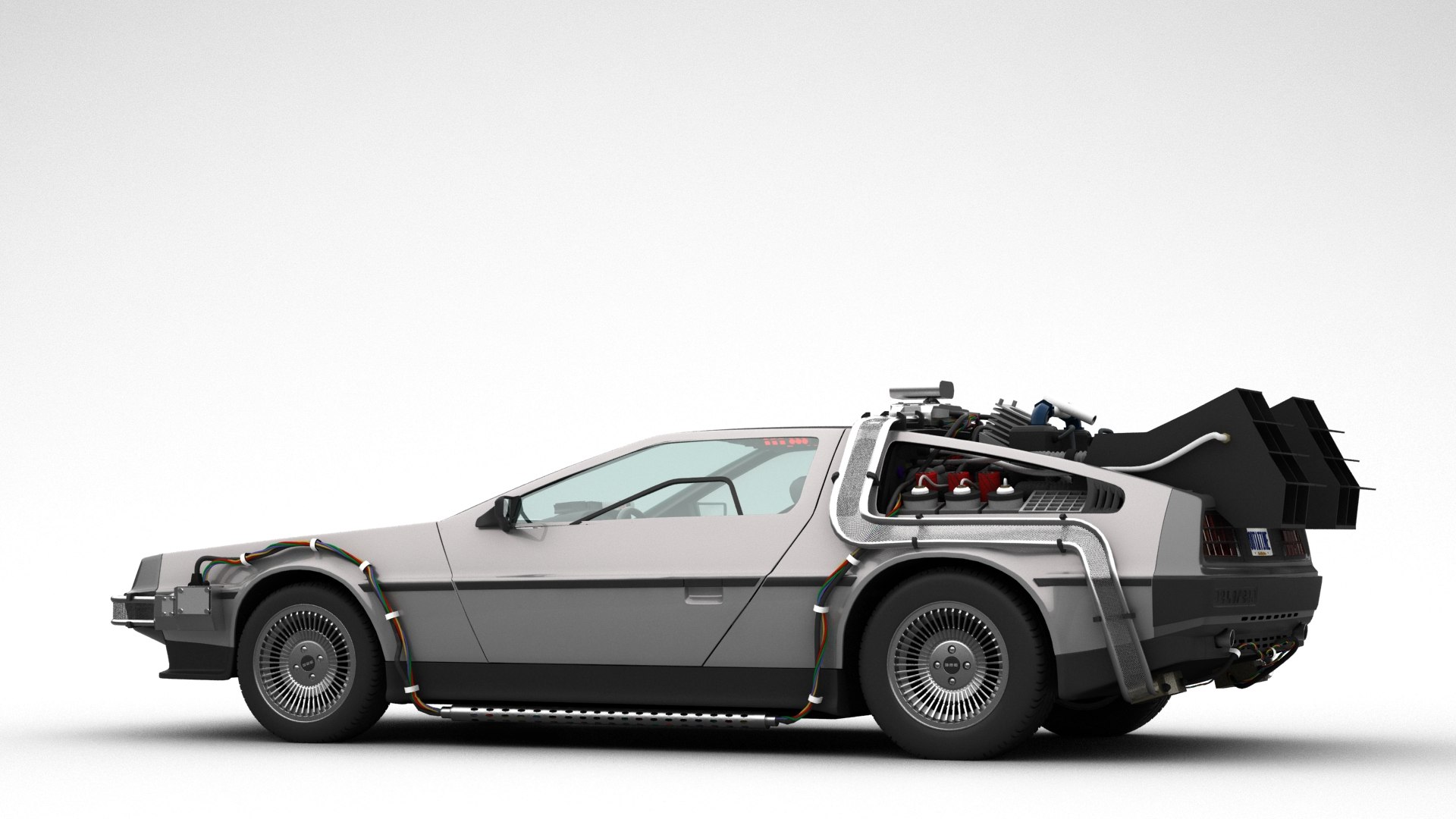 Delorean Time Machine Episode 1 3D - TurboSquid 2011665