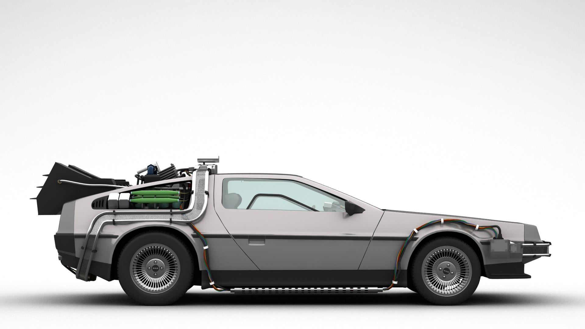 Delorean Time Machine Episode 1 3D - TurboSquid 2011665