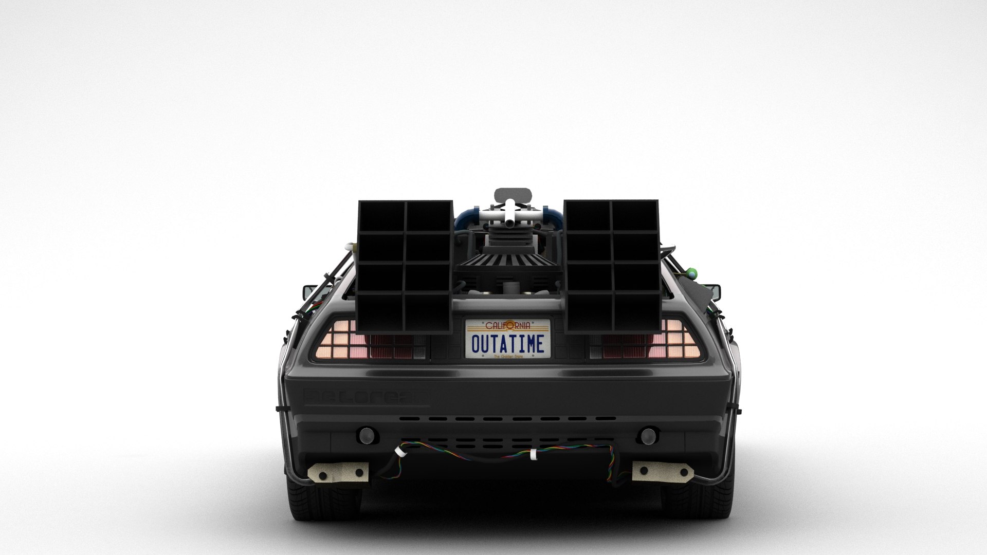 Delorean Time Machine Episode 1 3D - TurboSquid 2011665