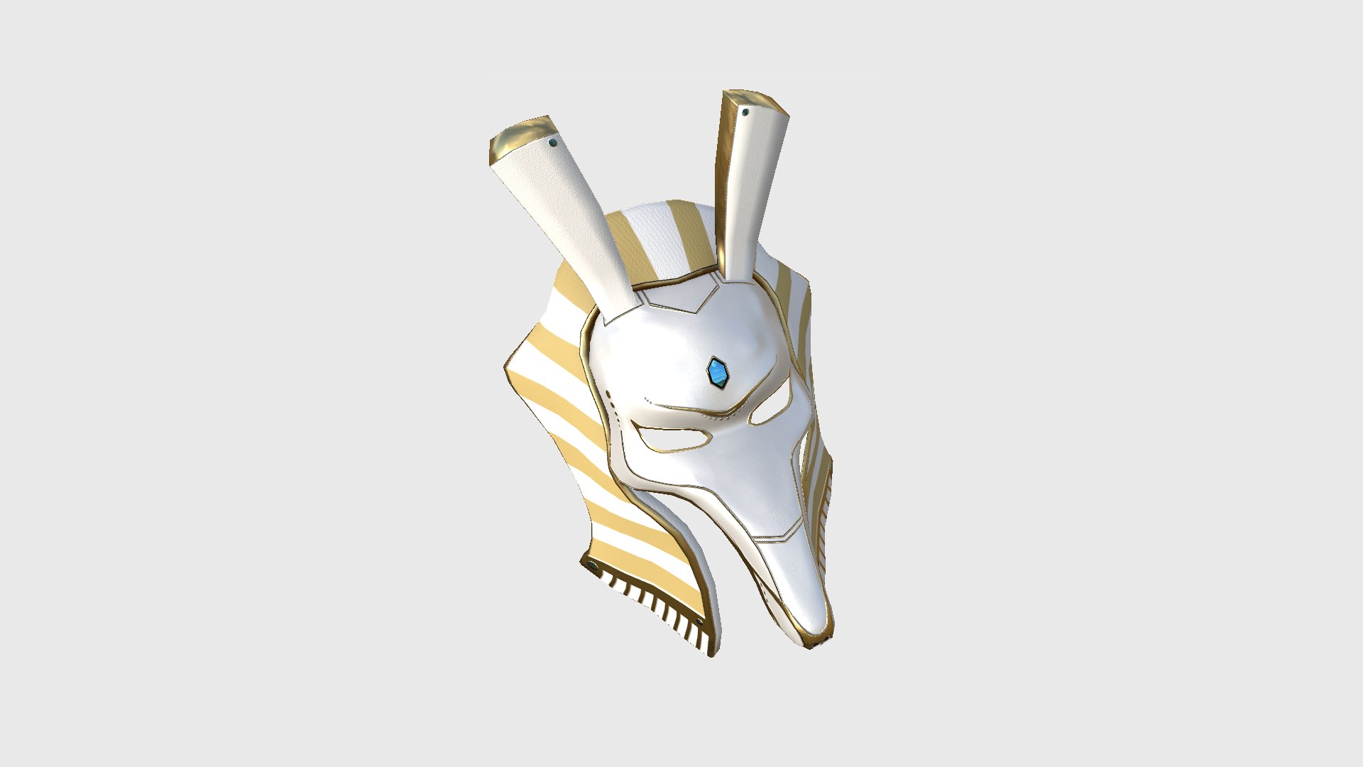 Seth Mask A03 - Egyptian Gods Character Clothing 3D Model - TurboSquid ...