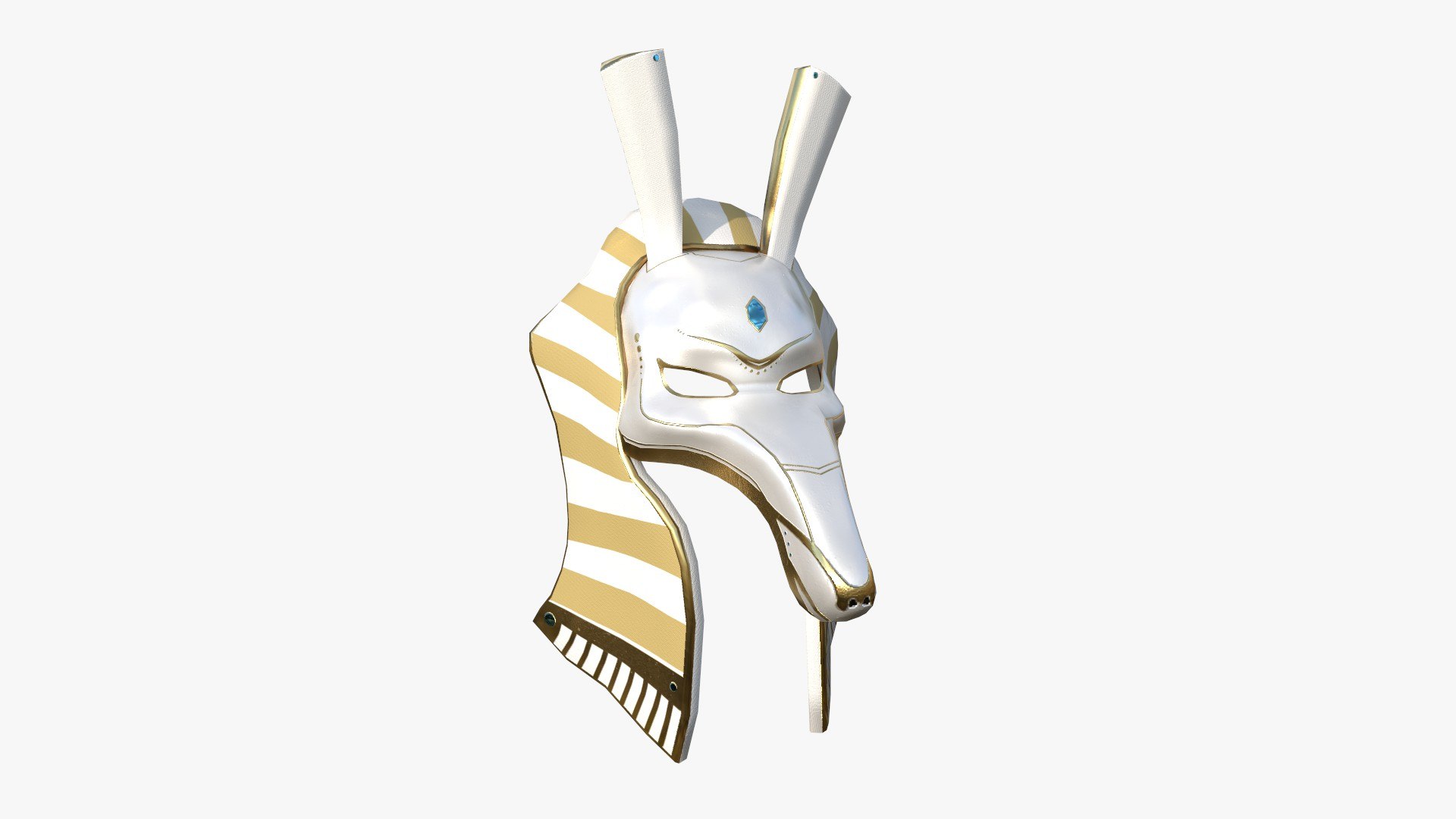 Seth Mask A03 - Egyptian Gods Character Clothing 3D Model - TurboSquid ...