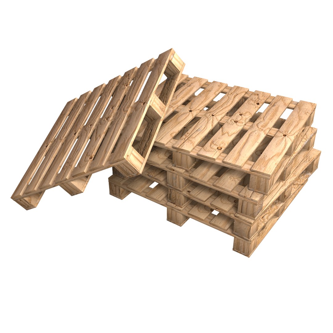 Max Realistic Wooden Pallet