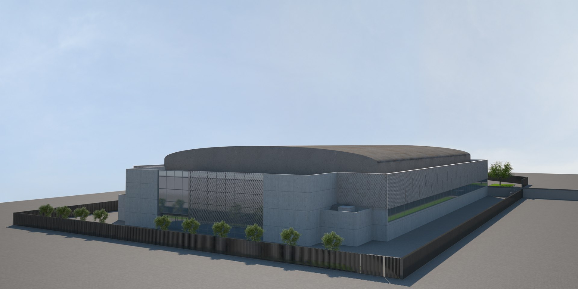 Ice Rink 3d Model