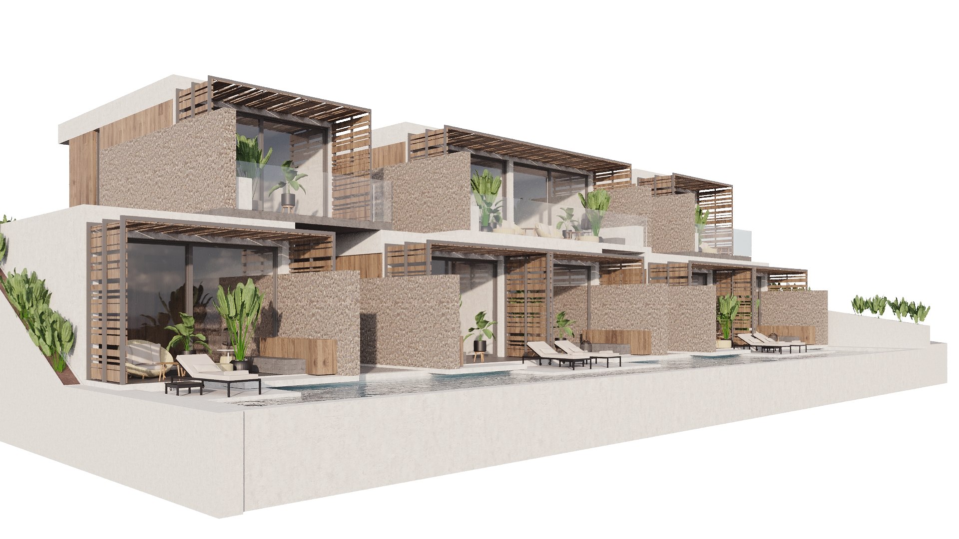 3D Model Tiny-house Modular Hotel - TurboSquid 1974524