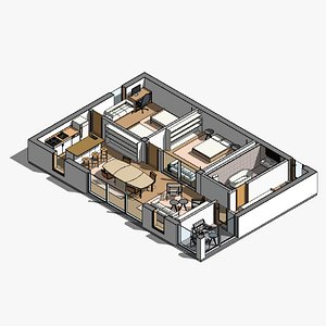 modelo 3d Coworking - Modelo de Revit - TurboSquid 2018319