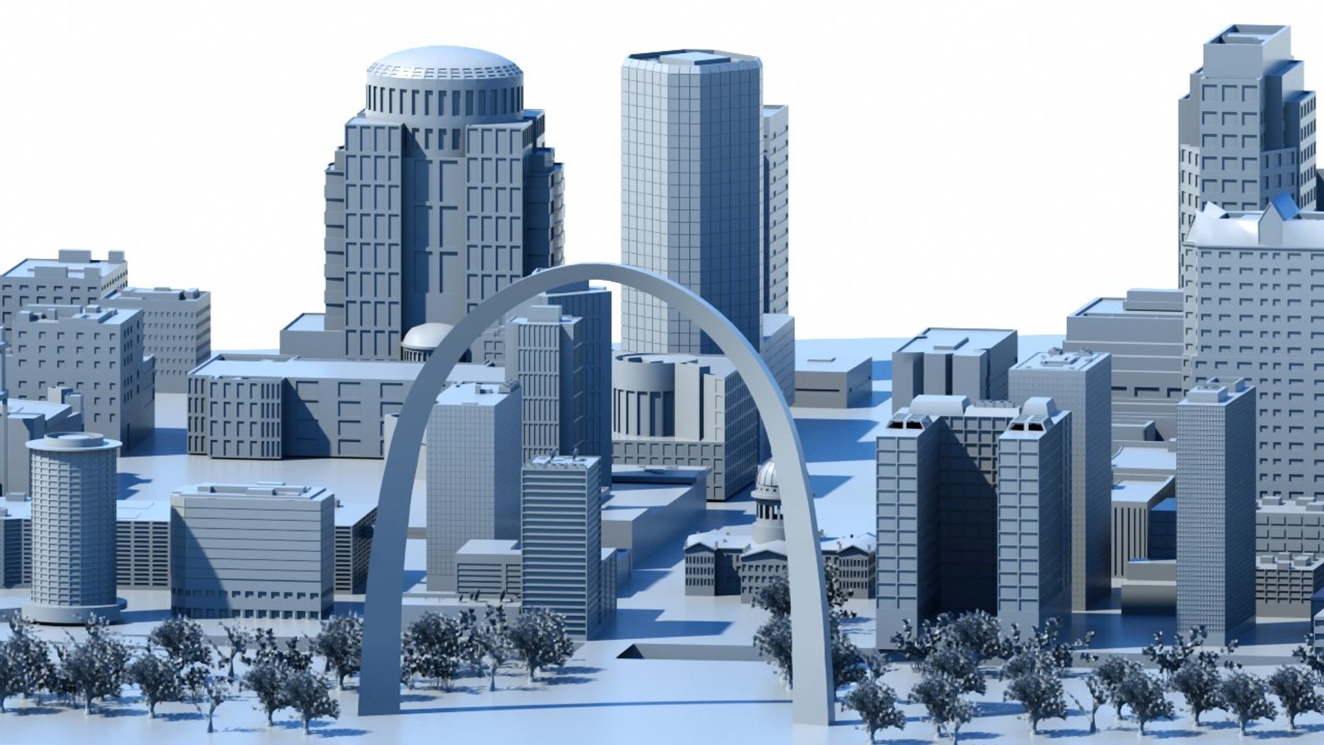Representation St Louis Gateway Obj