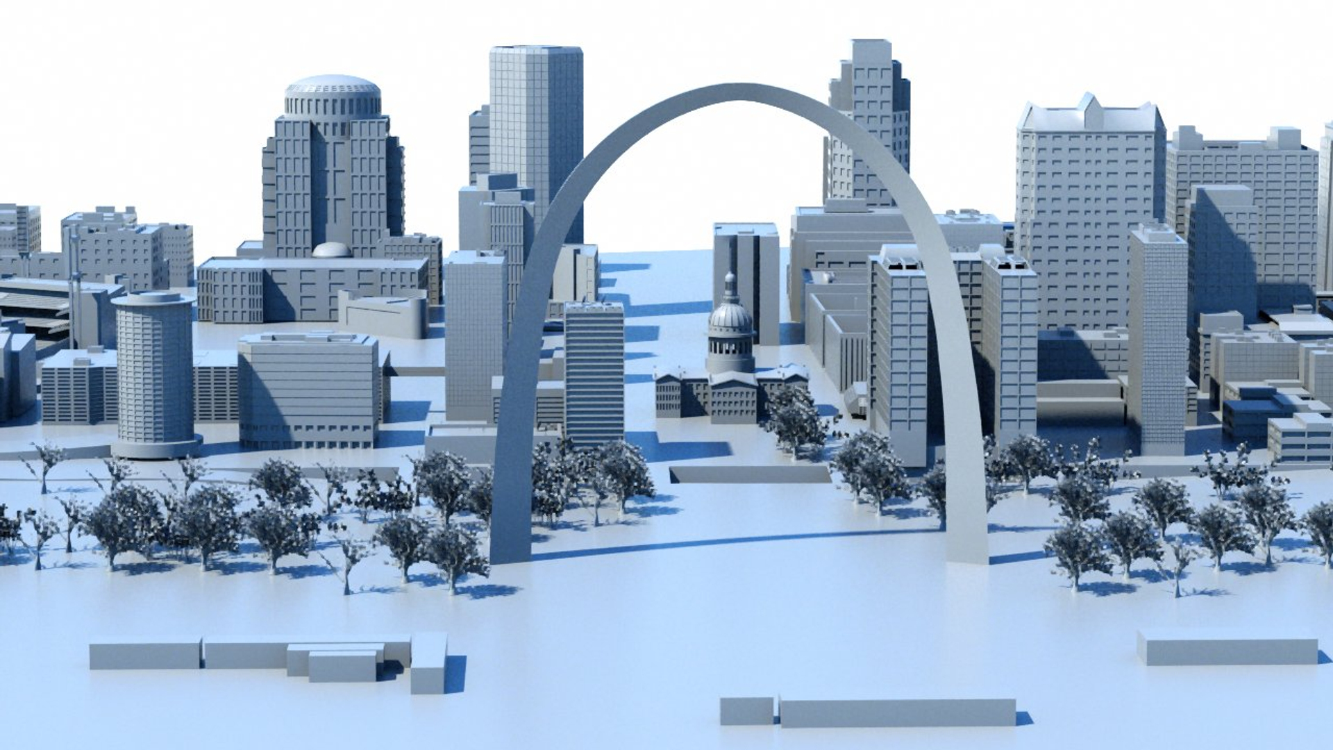 Representation St Louis Gateway Obj