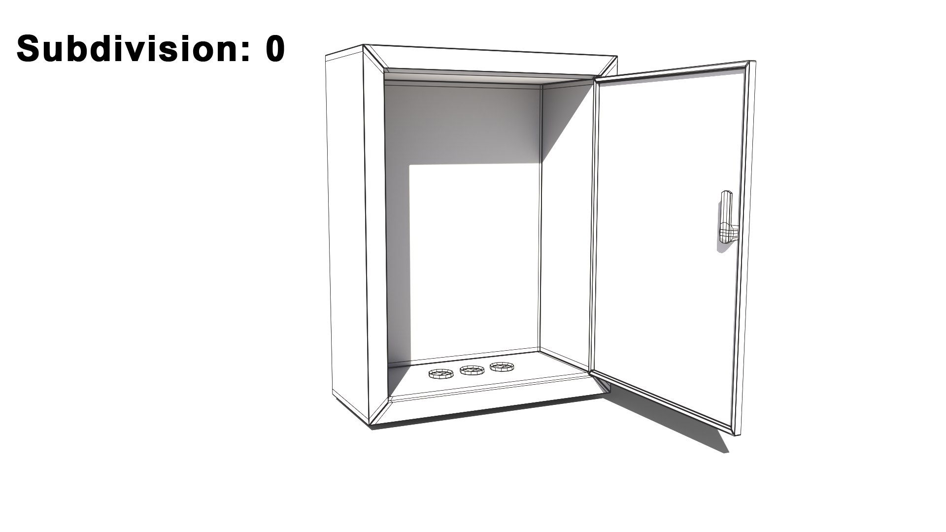Box Switchboard Board 3D Model - TurboSquid 1652381