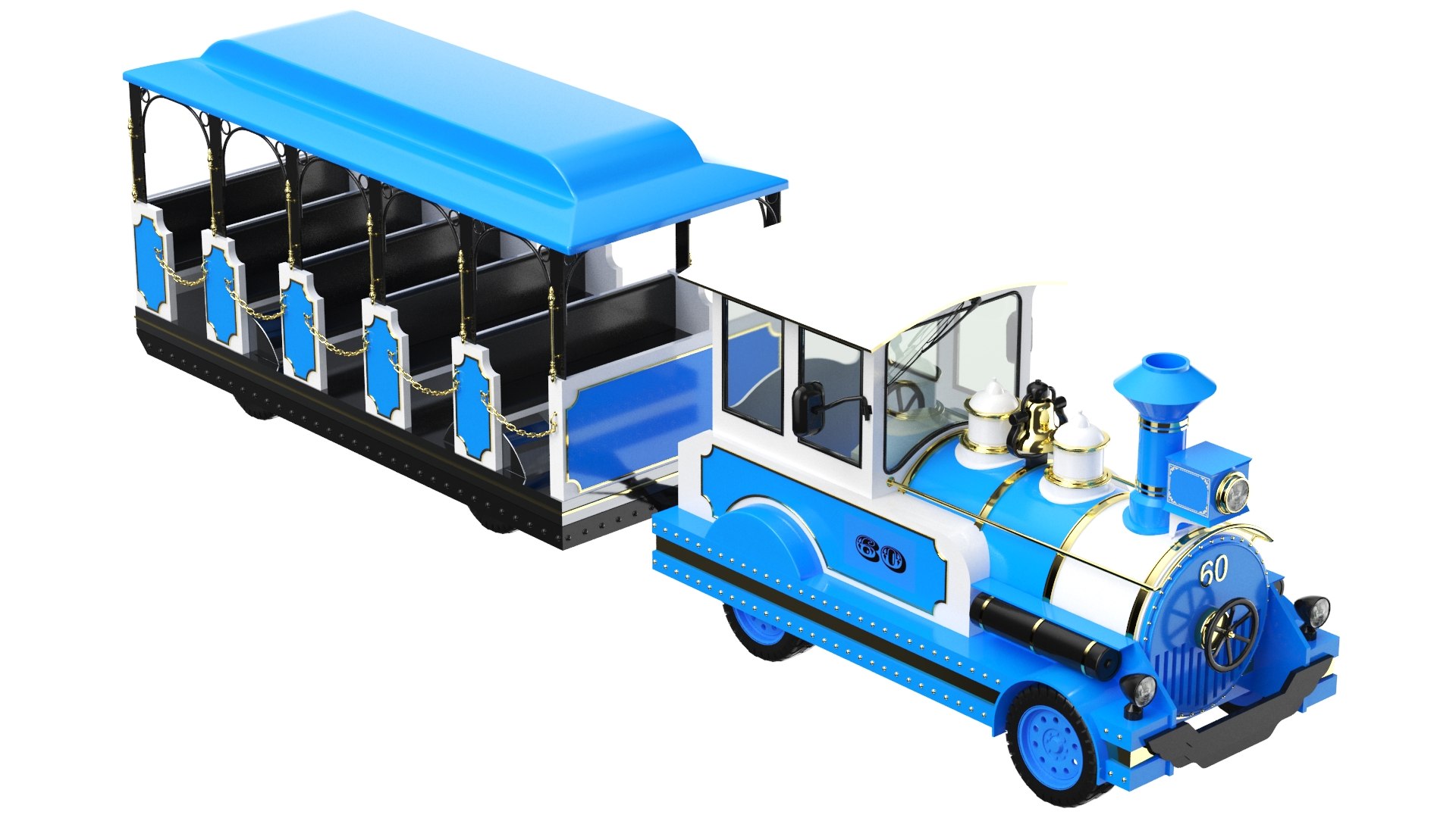 Detailed Amusement Park Rides Collection Model - TurboSquid 2172237