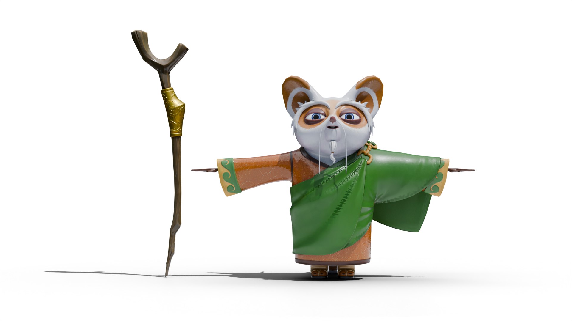 3D Master Shifu - Kung Fu Panda Model - TurboSquid 2492013