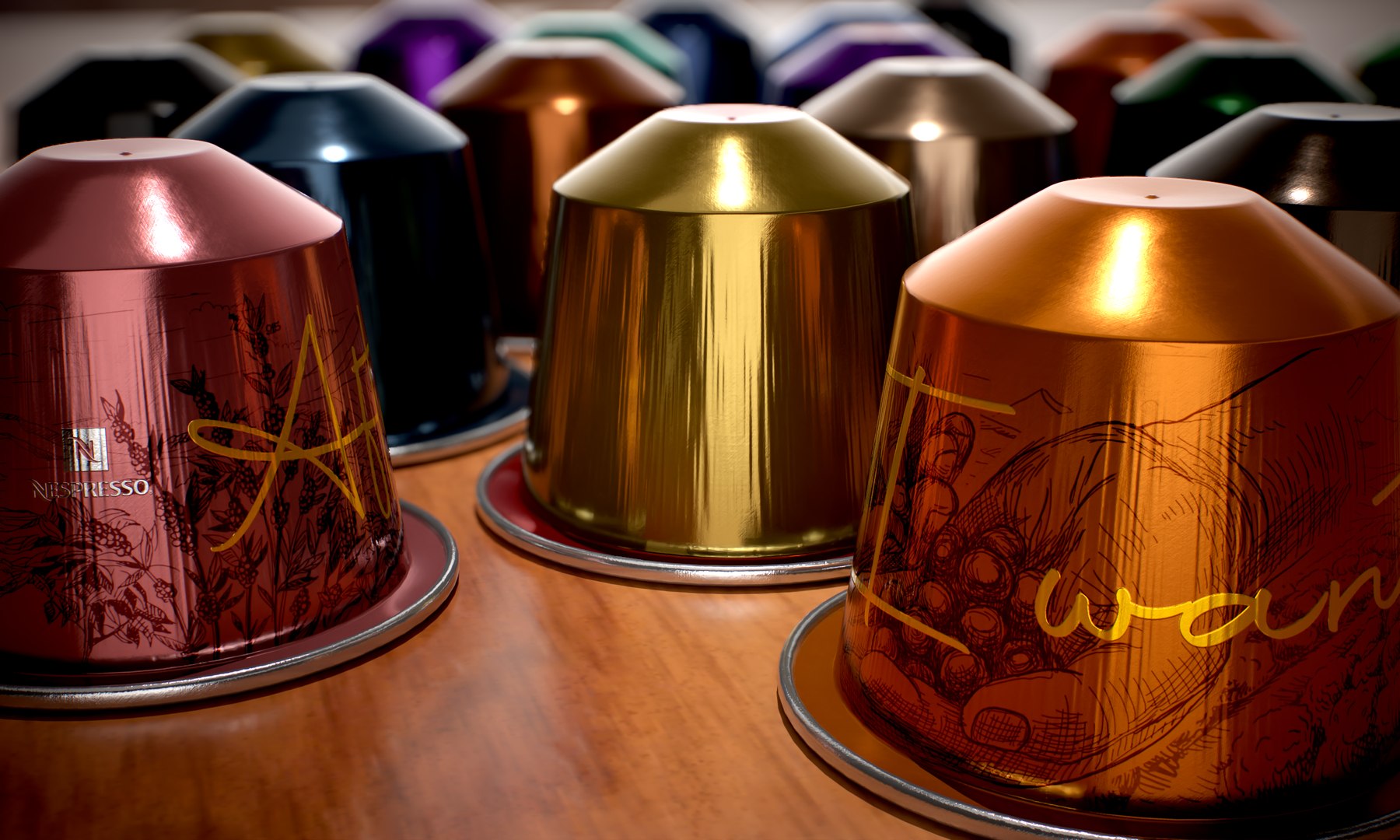 3D Nespresso Capsules Model - TurboSquid 1885730