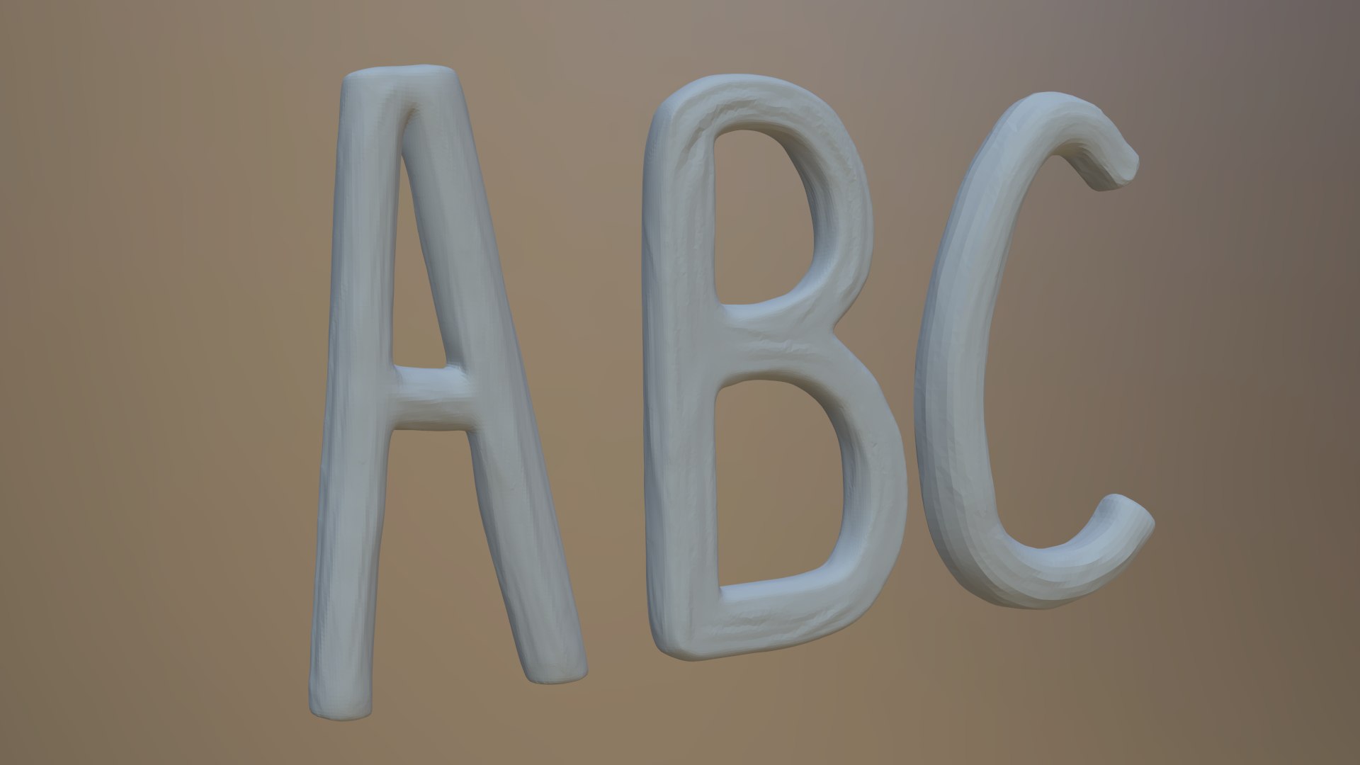 3D 3d Letters Model - TurboSquid 1908176