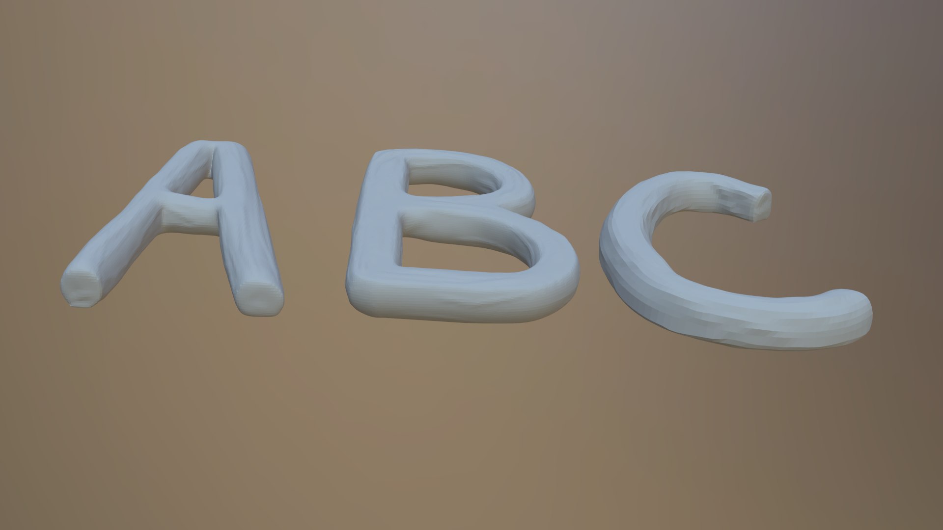 3D 3d Letters Model - TurboSquid 1908176