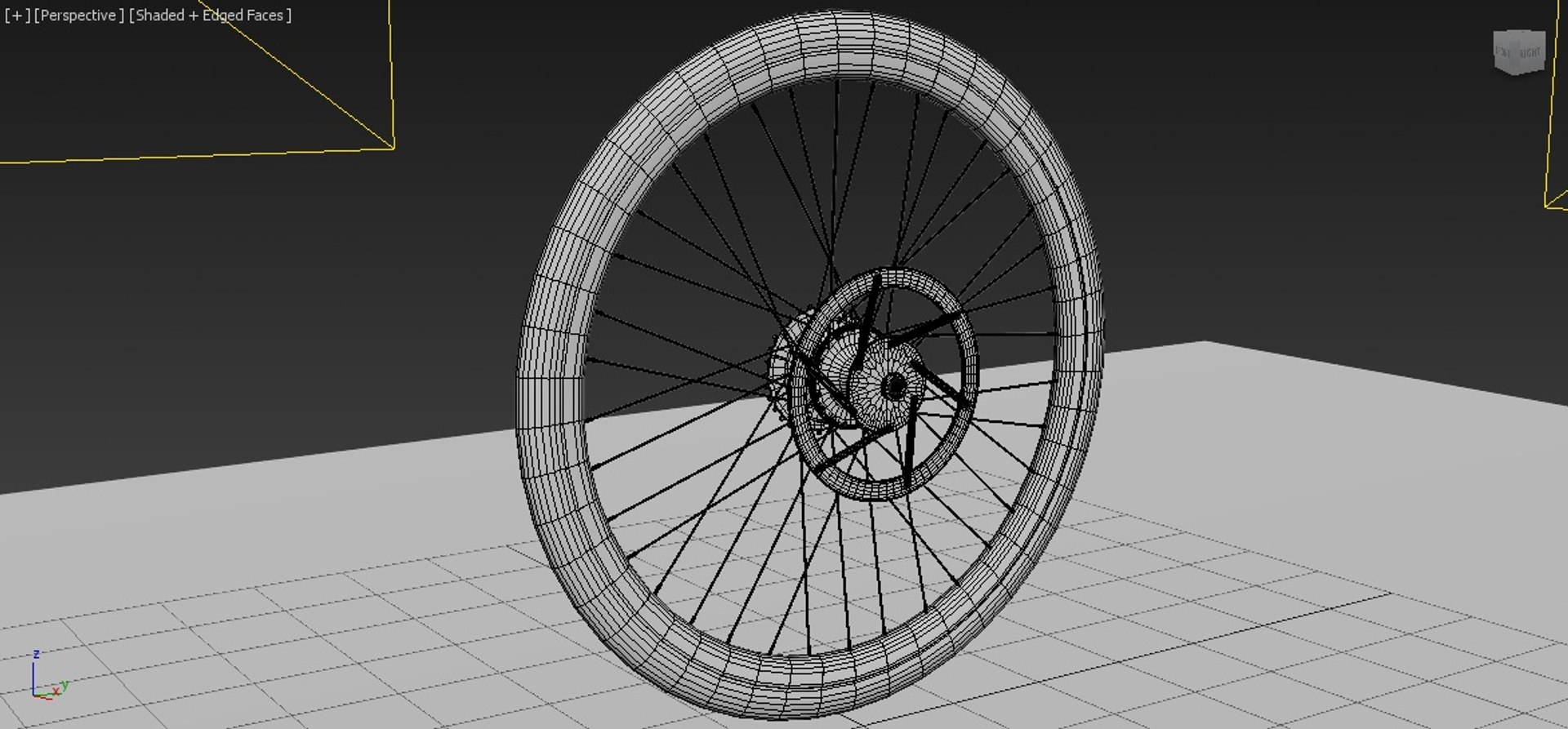 Bicycle Wheel 3D Model - TurboSquid 1222336