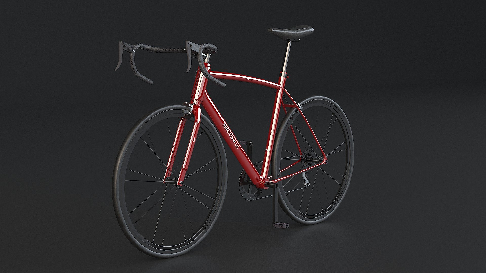 3D Generic Road Bicycle model - TurboSquid 2082331
