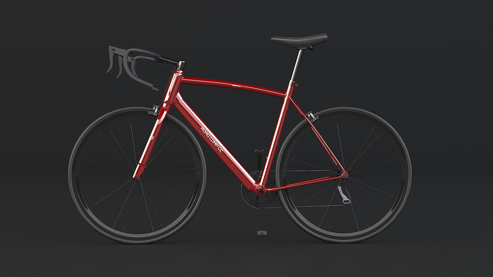3D Generic Road Bicycle model - TurboSquid 2082331
