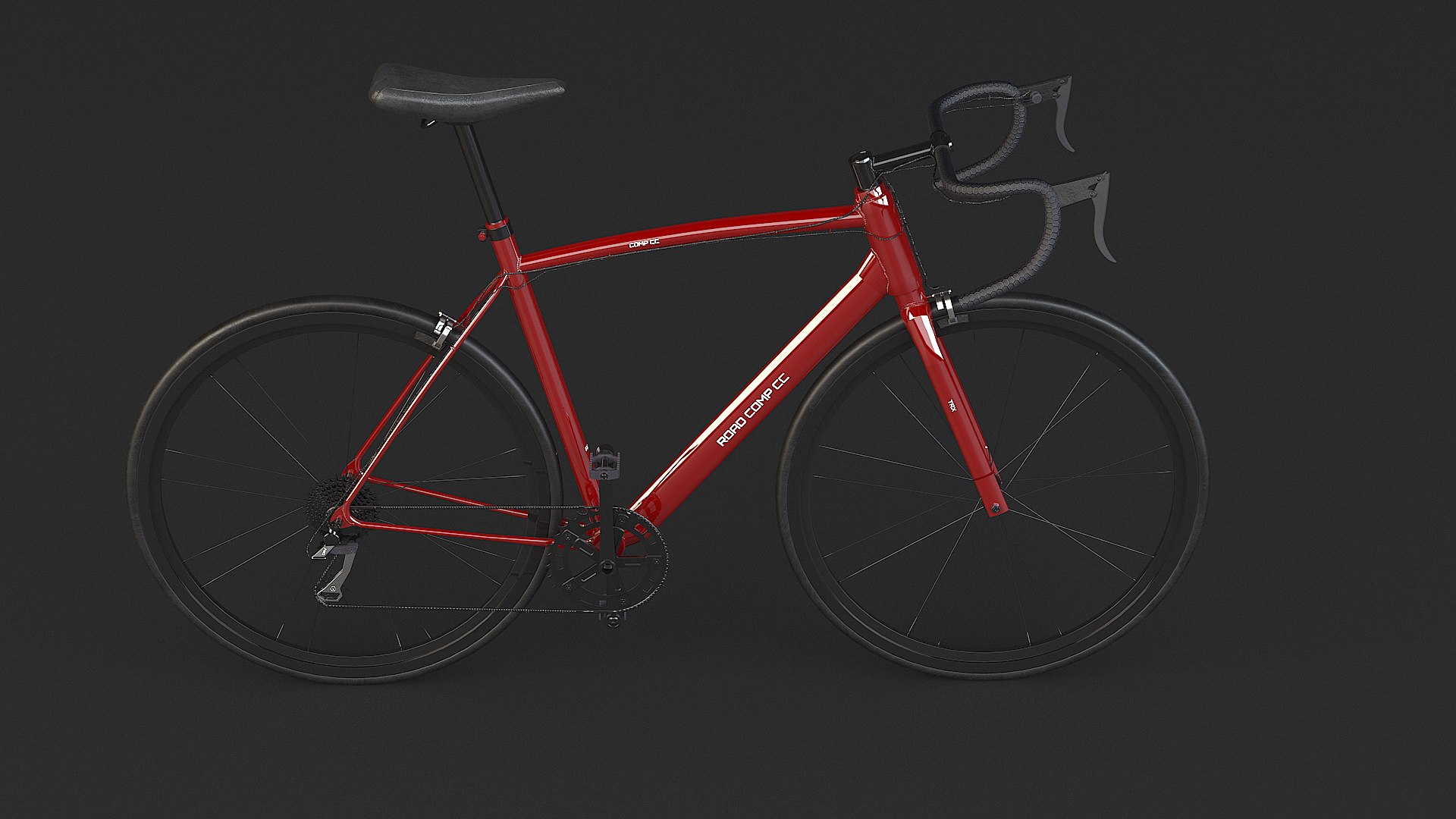 3D Generic Road Bicycle model - TurboSquid 2082331