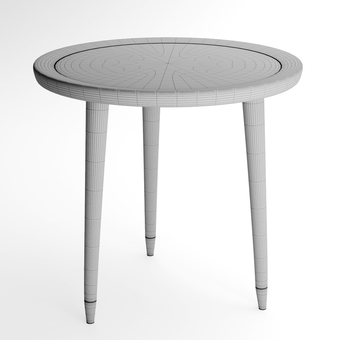Lizzy Small Table 3D Model - TurboSquid 2111157