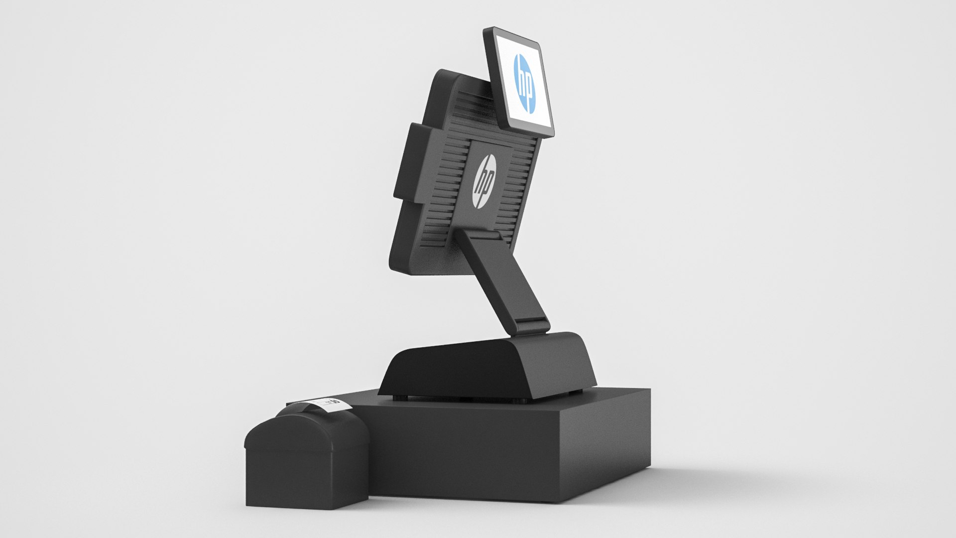 3D HP RP2 Retail System Model - TurboSquid 1765252
