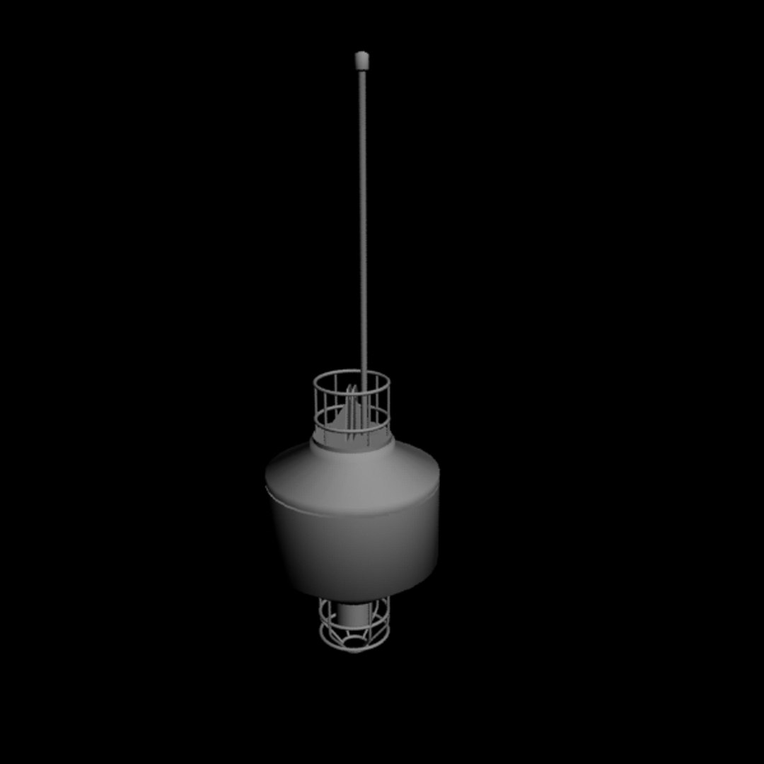 3d Auv Buoy Model