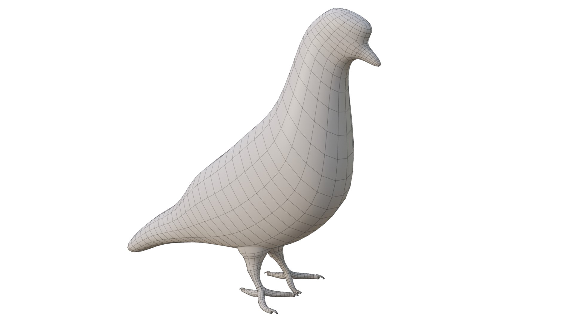 Pigeon Low-poly 3D model model - TurboSquid 2148982