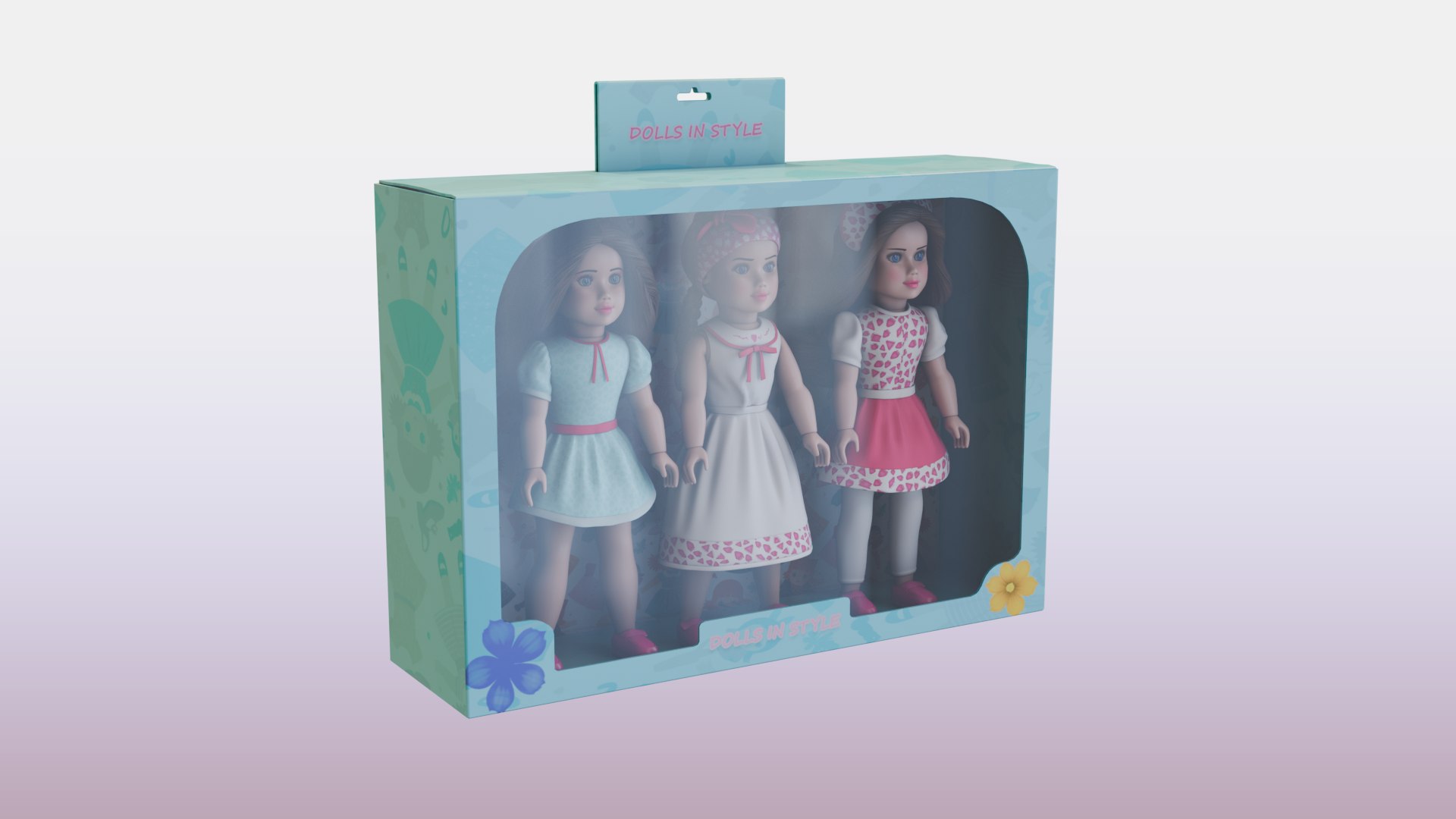 Dolls And Their Accessories Doll Clothes Set 3D - TurboSquid 2228424