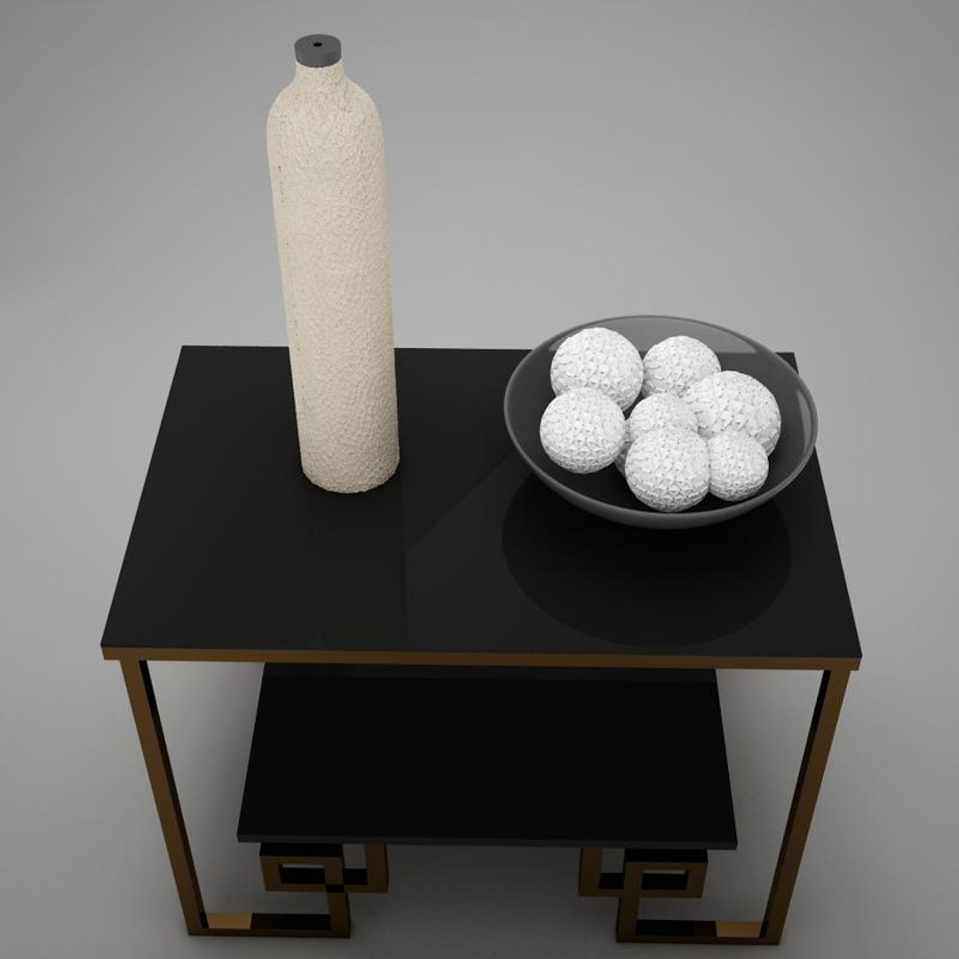 3d Model Of Table Mirror
