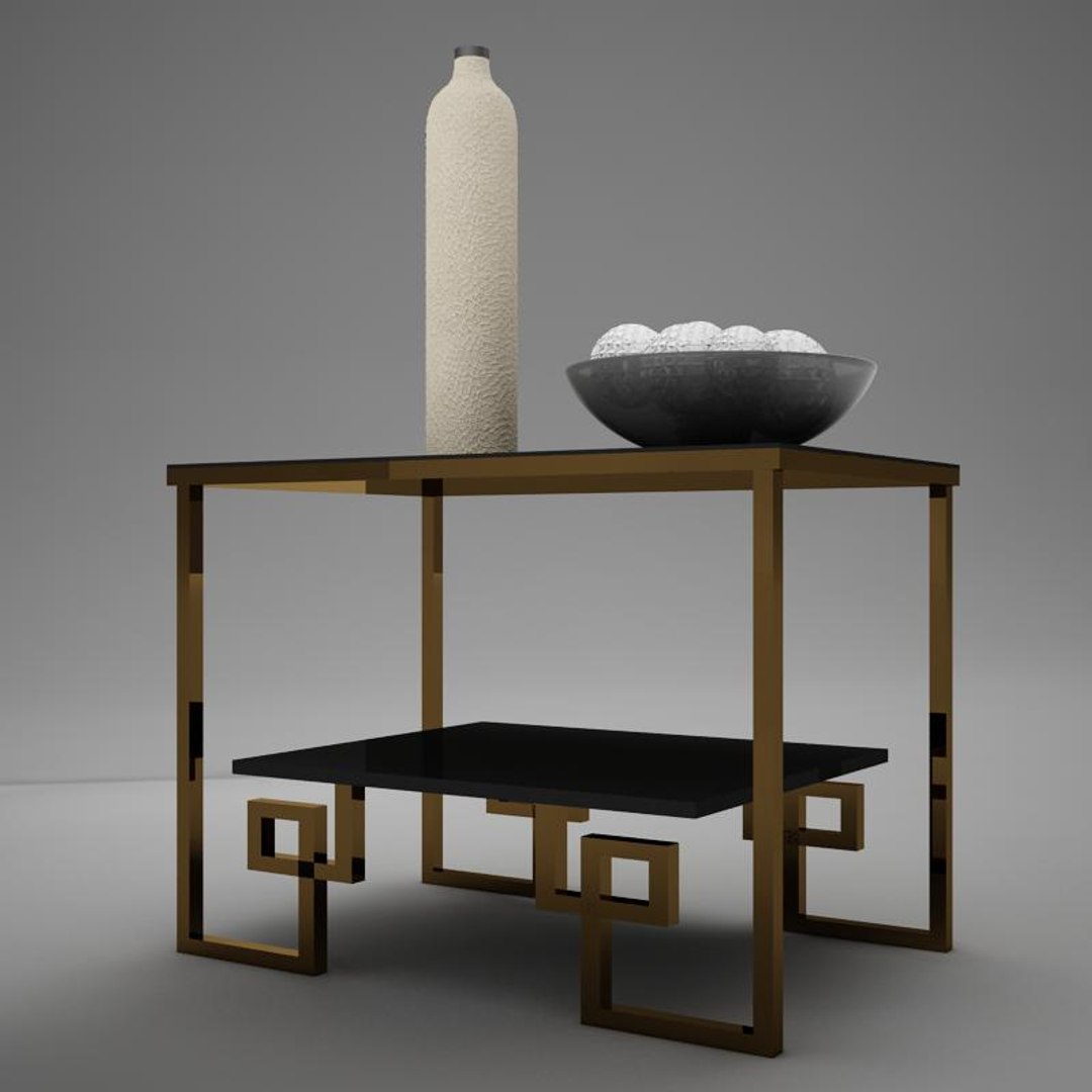 3d Model Of Table Mirror