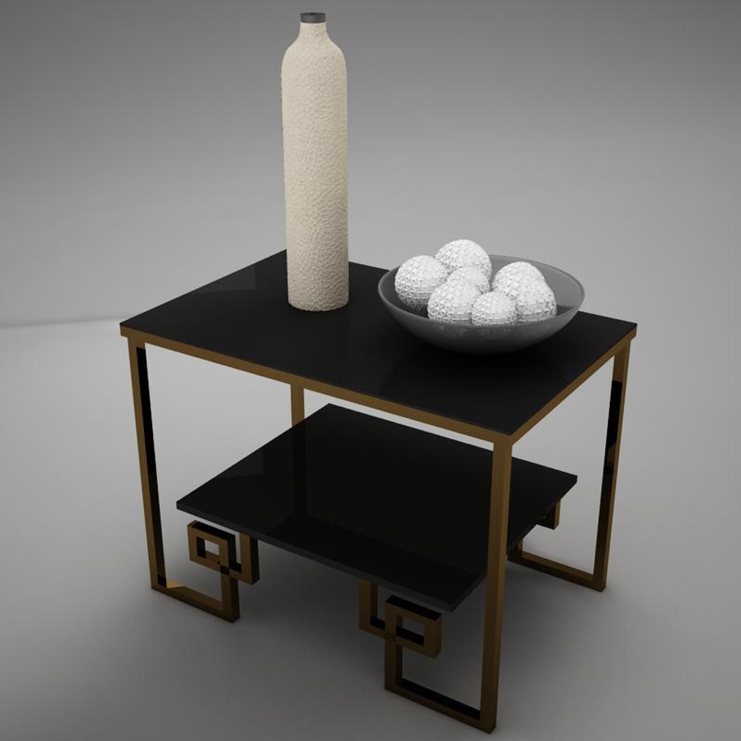 3d Model Of Table Mirror