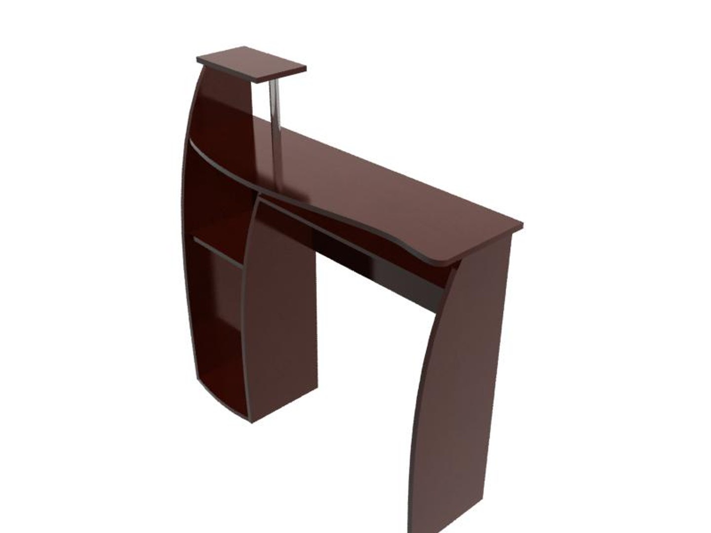 3d model computer table