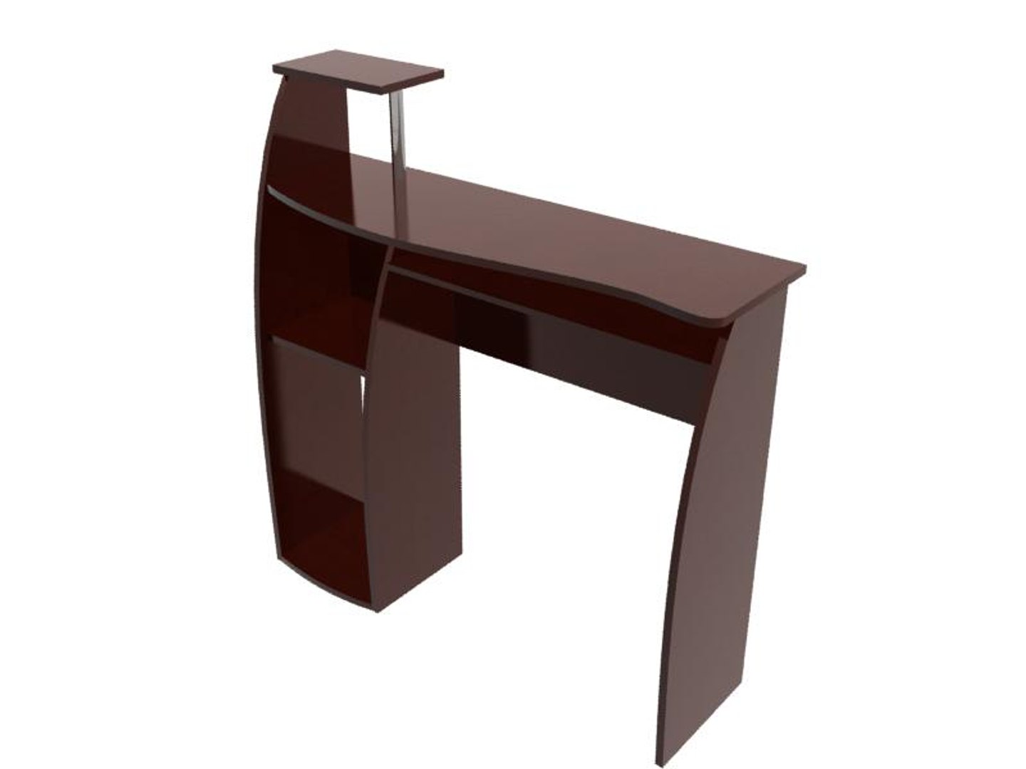 3d model computer table