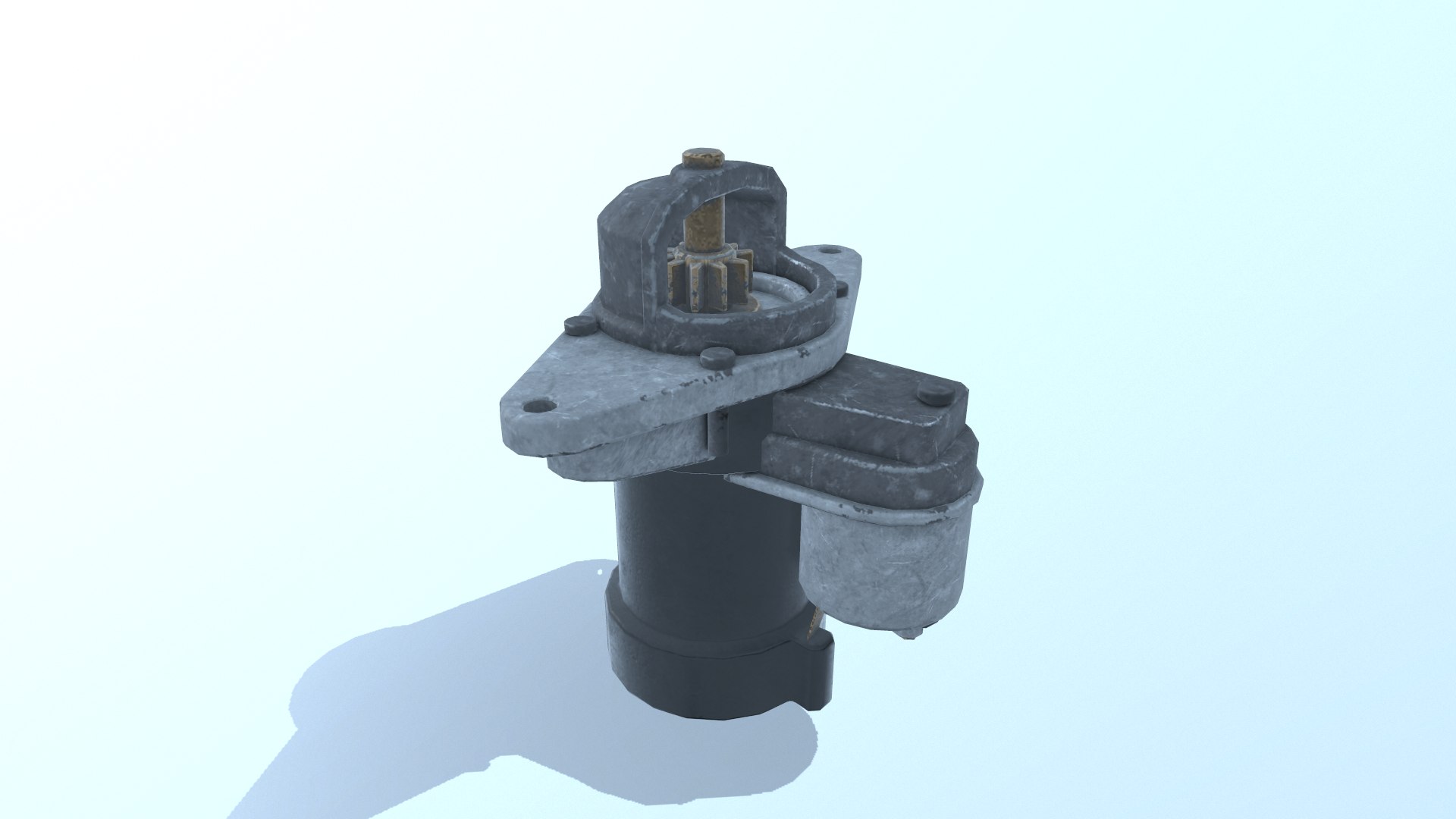 Old Starter 3D Model - TurboSquid 1293428