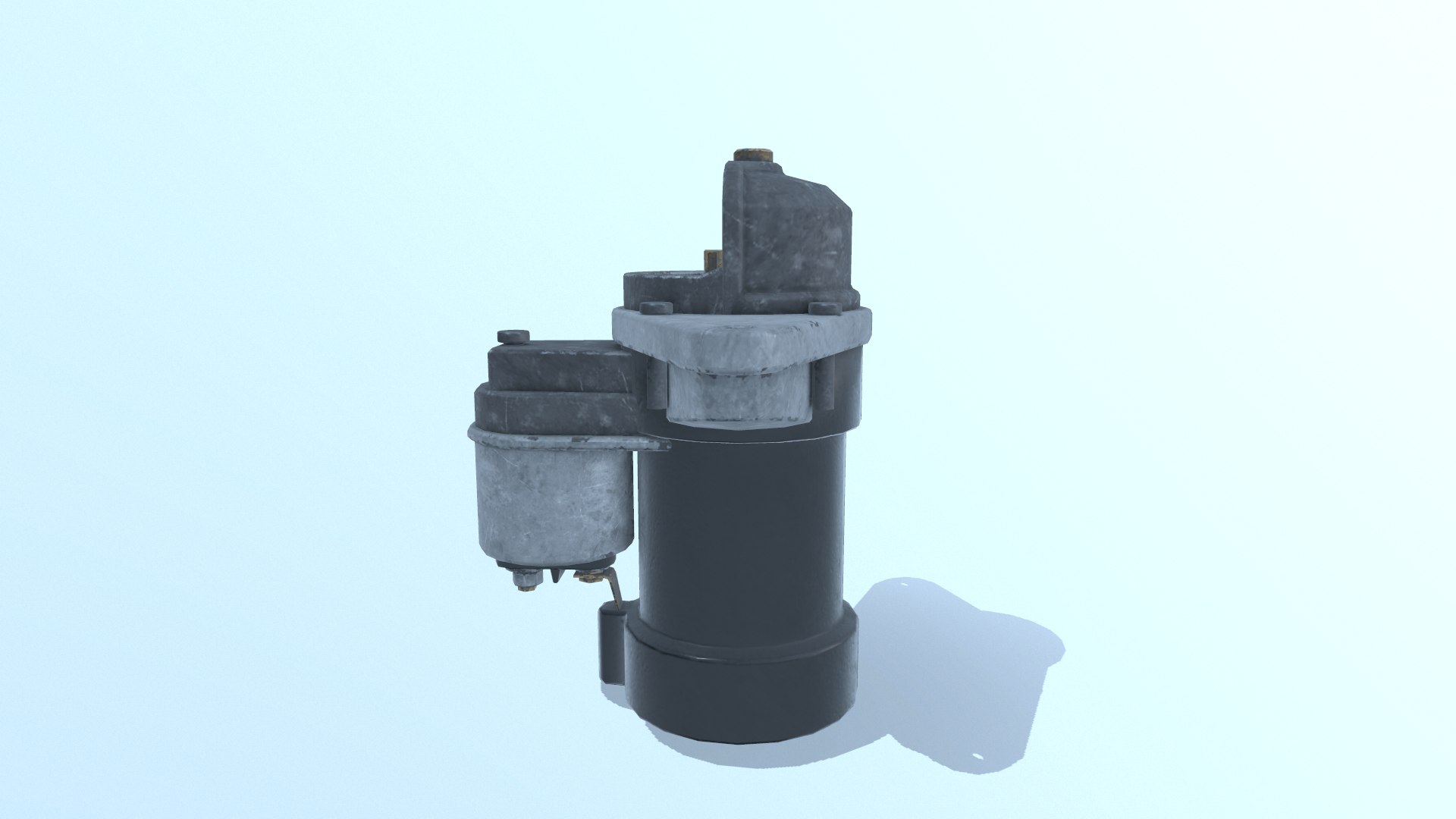 Old Starter 3D Model - TurboSquid 1293428