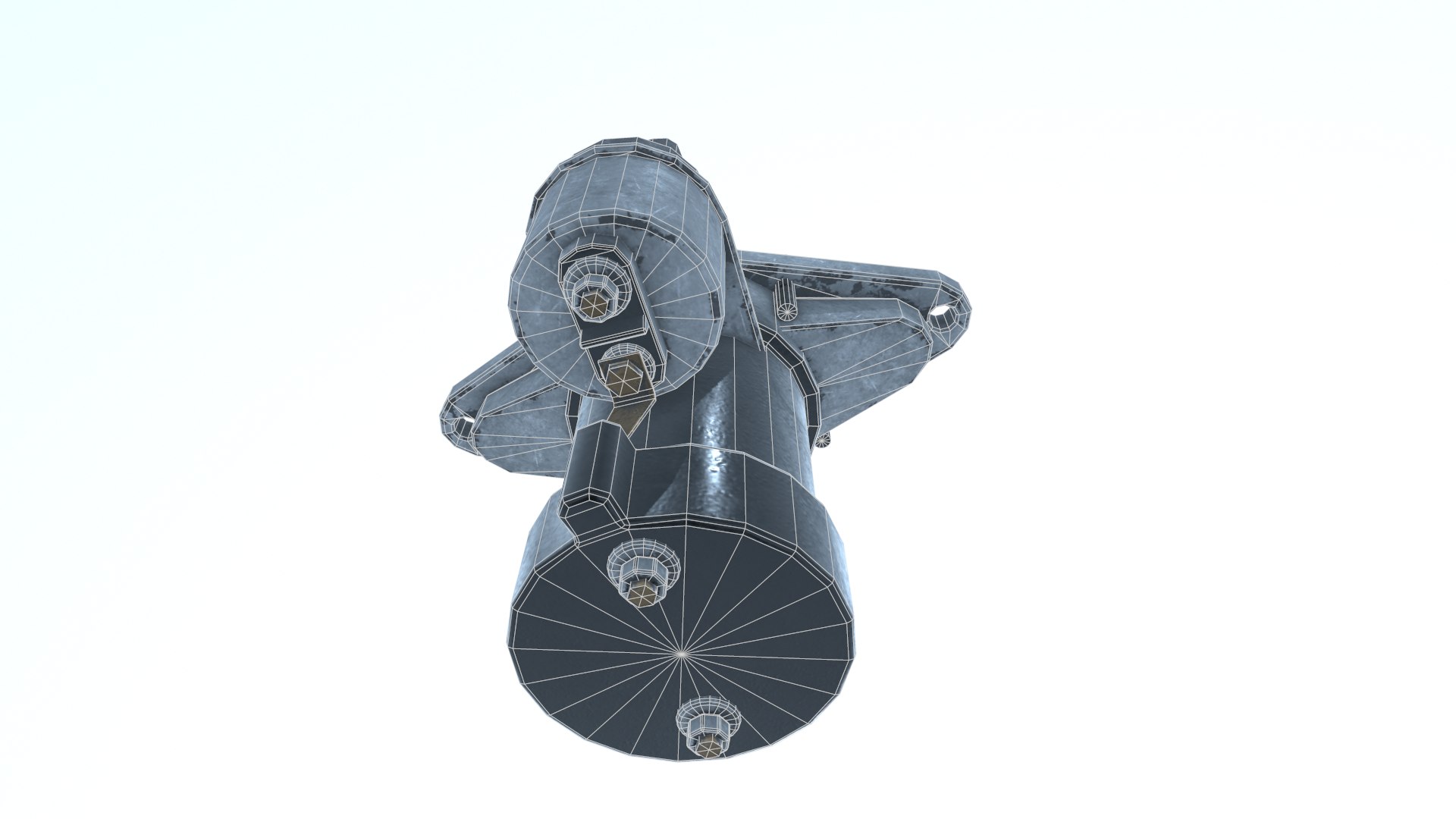 Old Starter 3D Model - TurboSquid 1293428