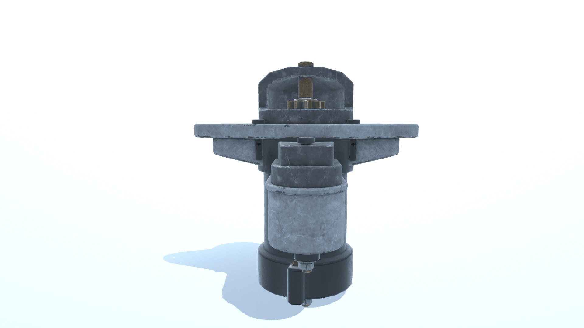 Old Starter 3D Model - TurboSquid 1293428