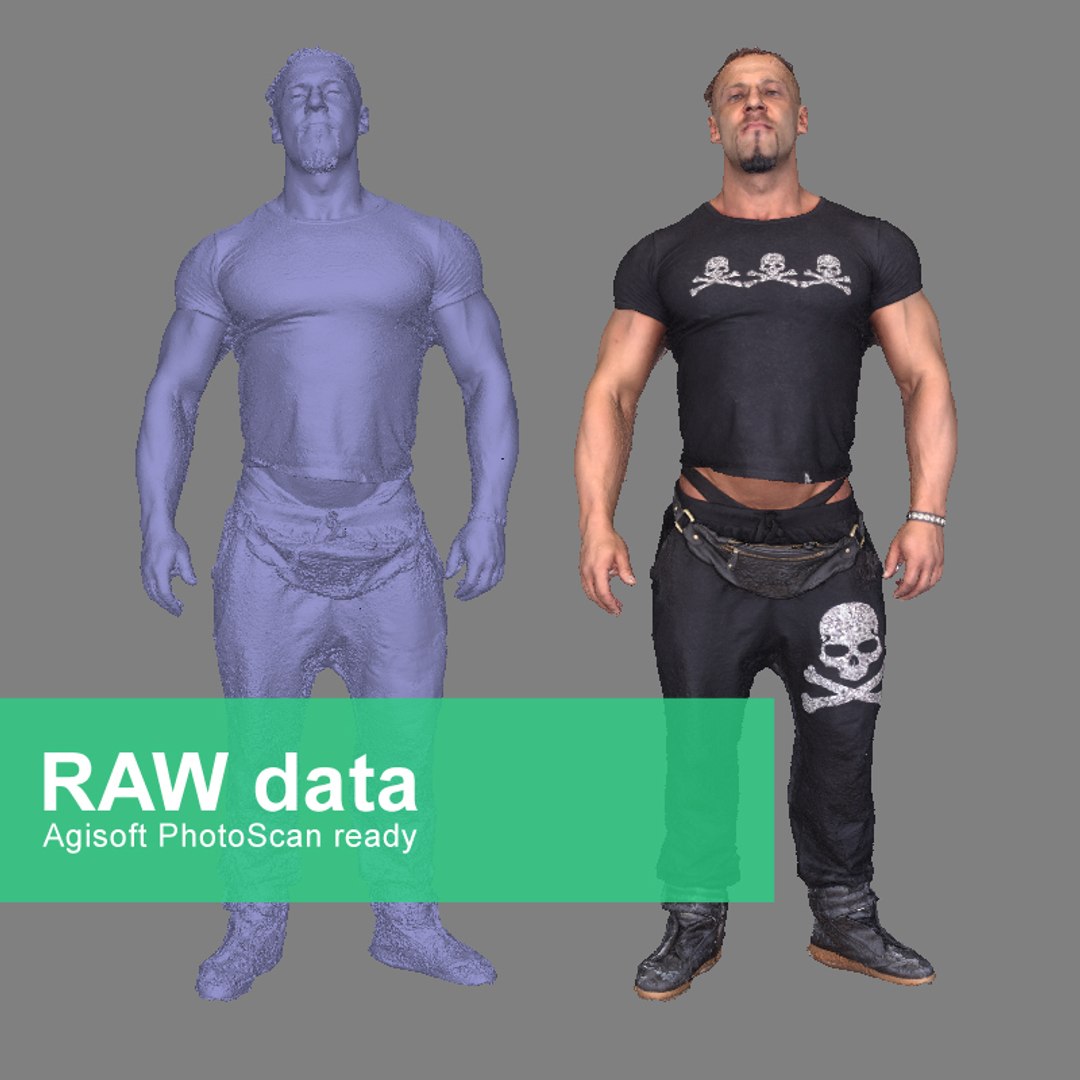3d obj scan fullbody agisoft