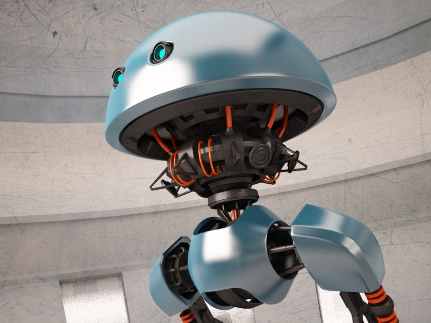robot jp08 3d model